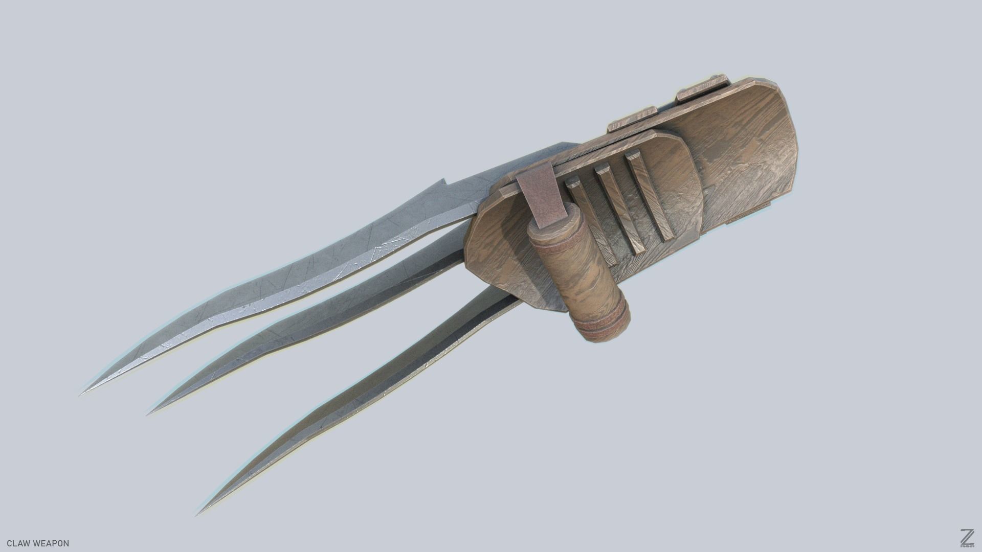 3D model Claw weapon VR / AR / low-poly | CGTrader