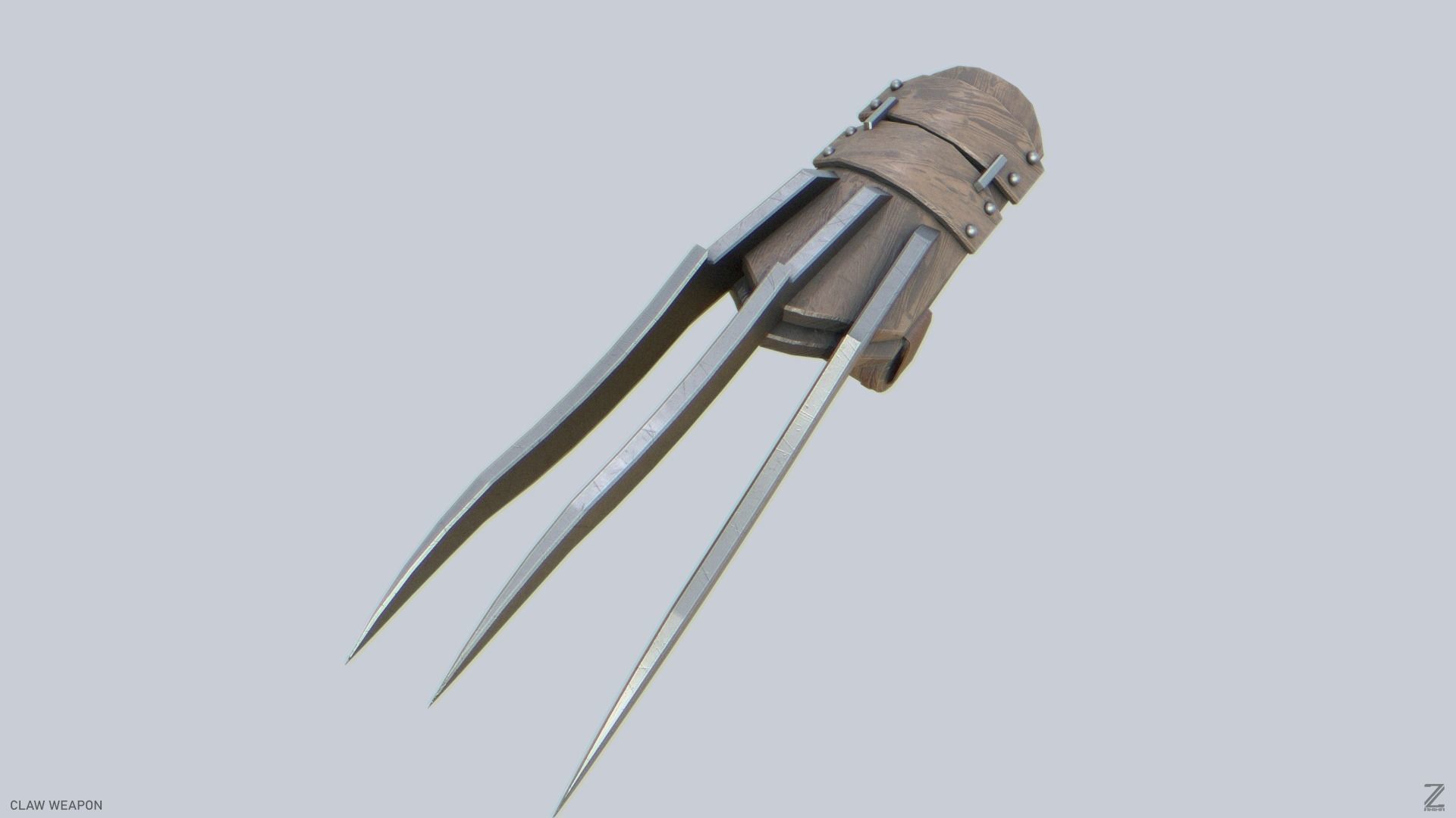 3D model Claw weapon VR / AR / low-poly | CGTrader