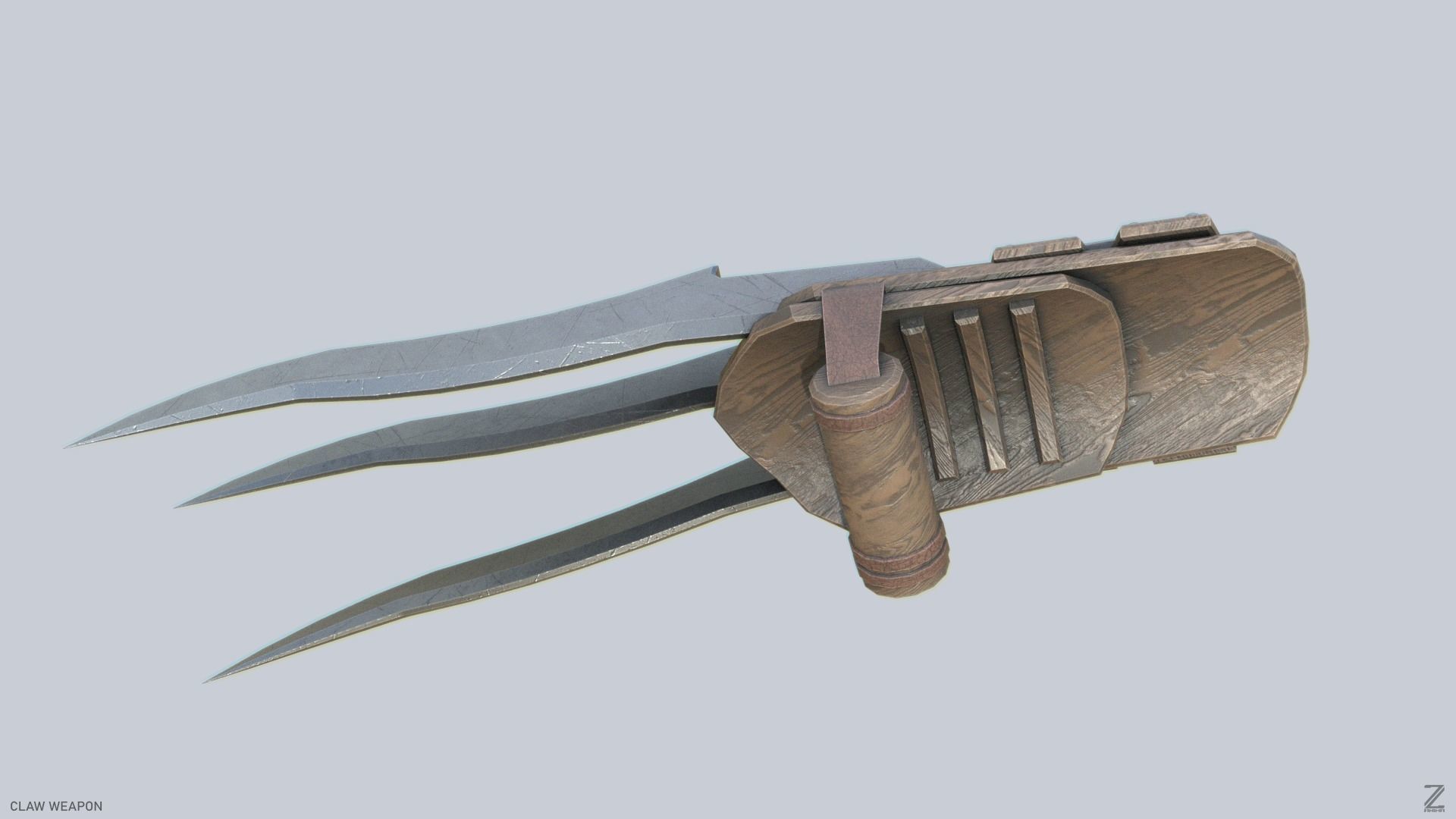 3D model Claw weapon VR / AR / low-poly | CGTrader