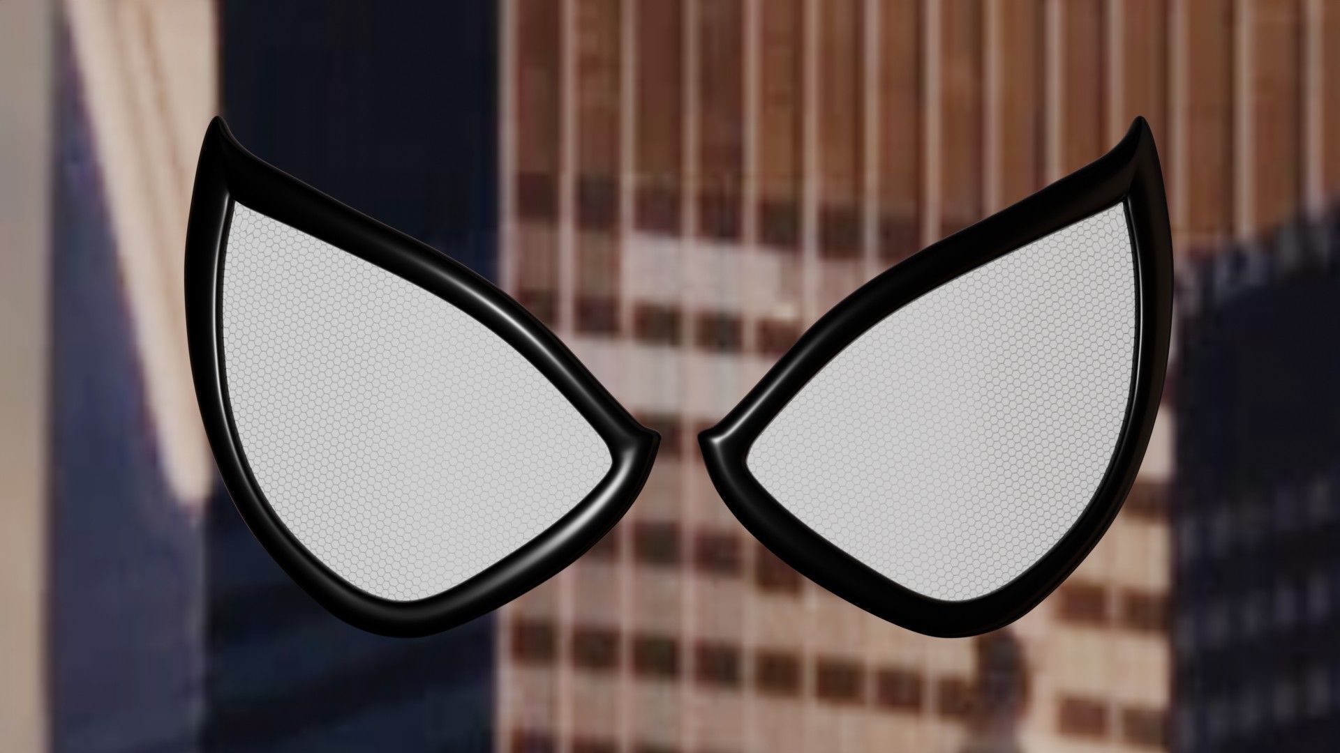 Spider-man eye lense 3D model | CGTrader