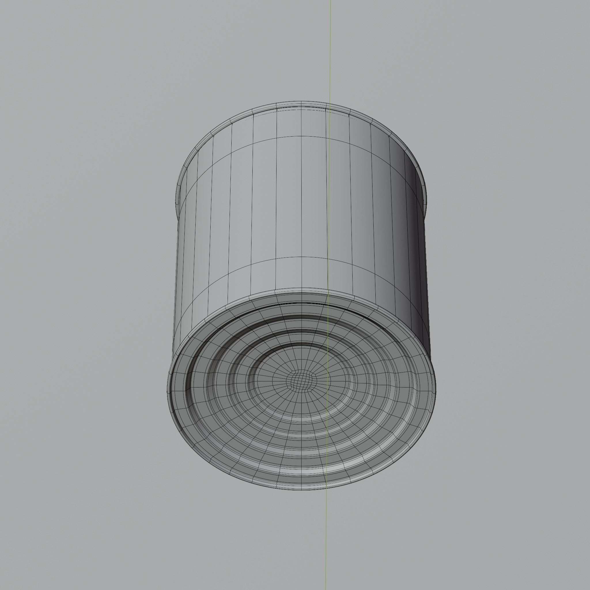 Round Lube Oil Can 3D model | CGTrader