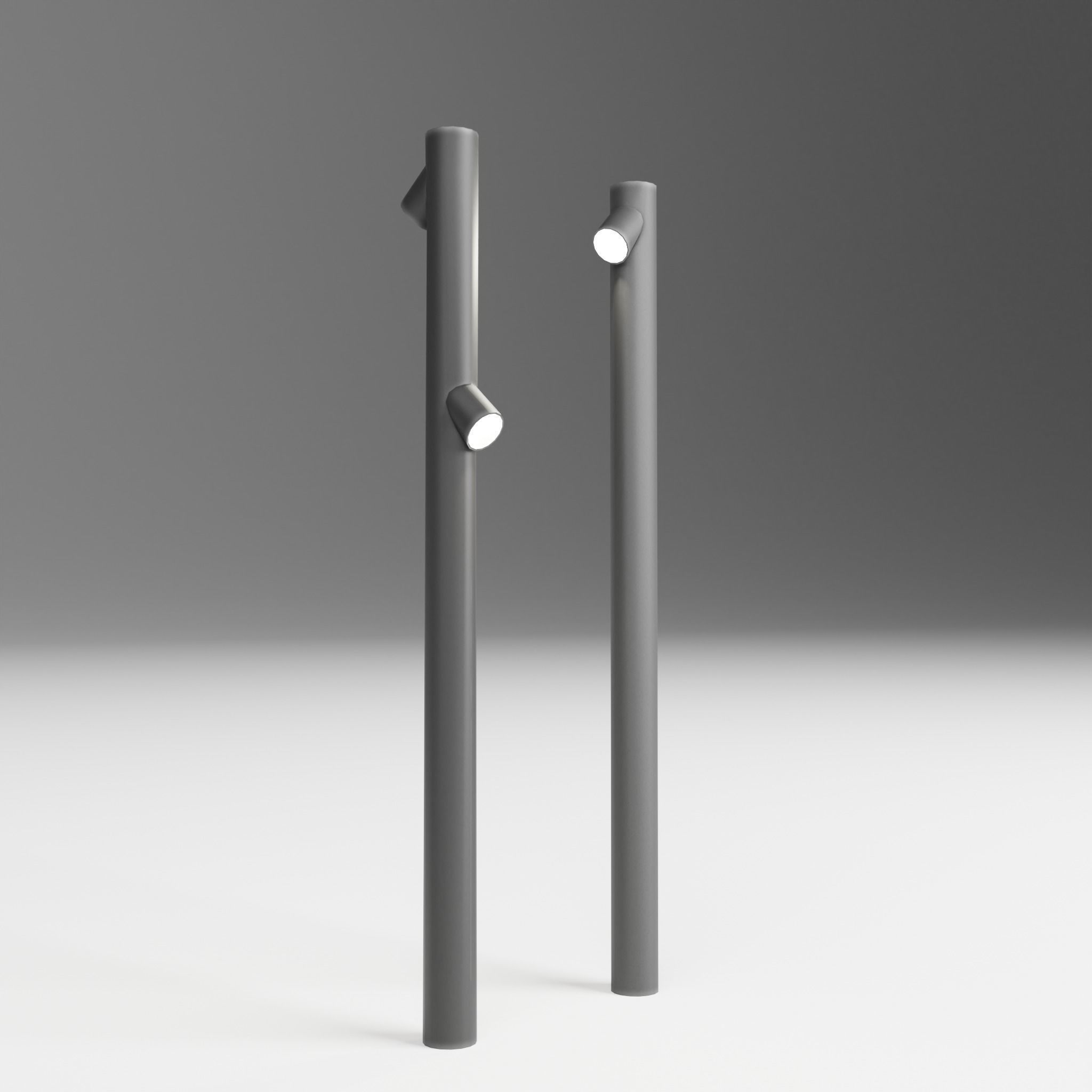Pack Of Modern Street Lamps free VR / AR / low-poly 3D model | CGTrader