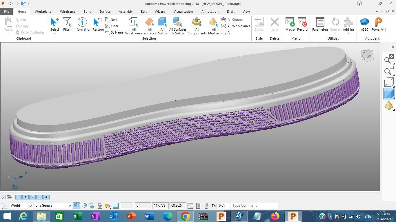 3D Model of shoes sol ready for printing 3D model | CGTrader