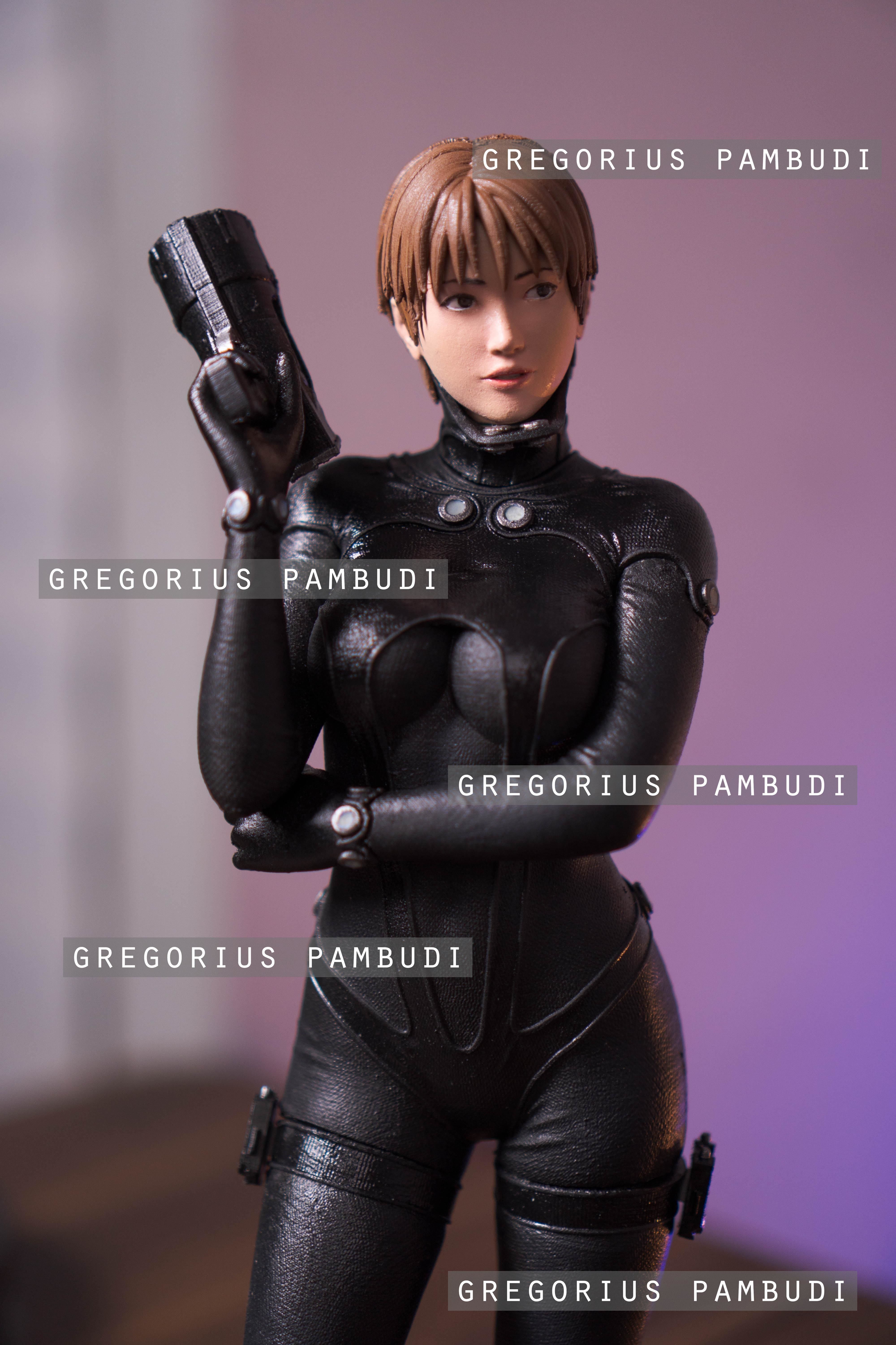 Gantz Kei Kishimoto Fan Art Statue 3d Printable 3D model 3D printable | CGTrader