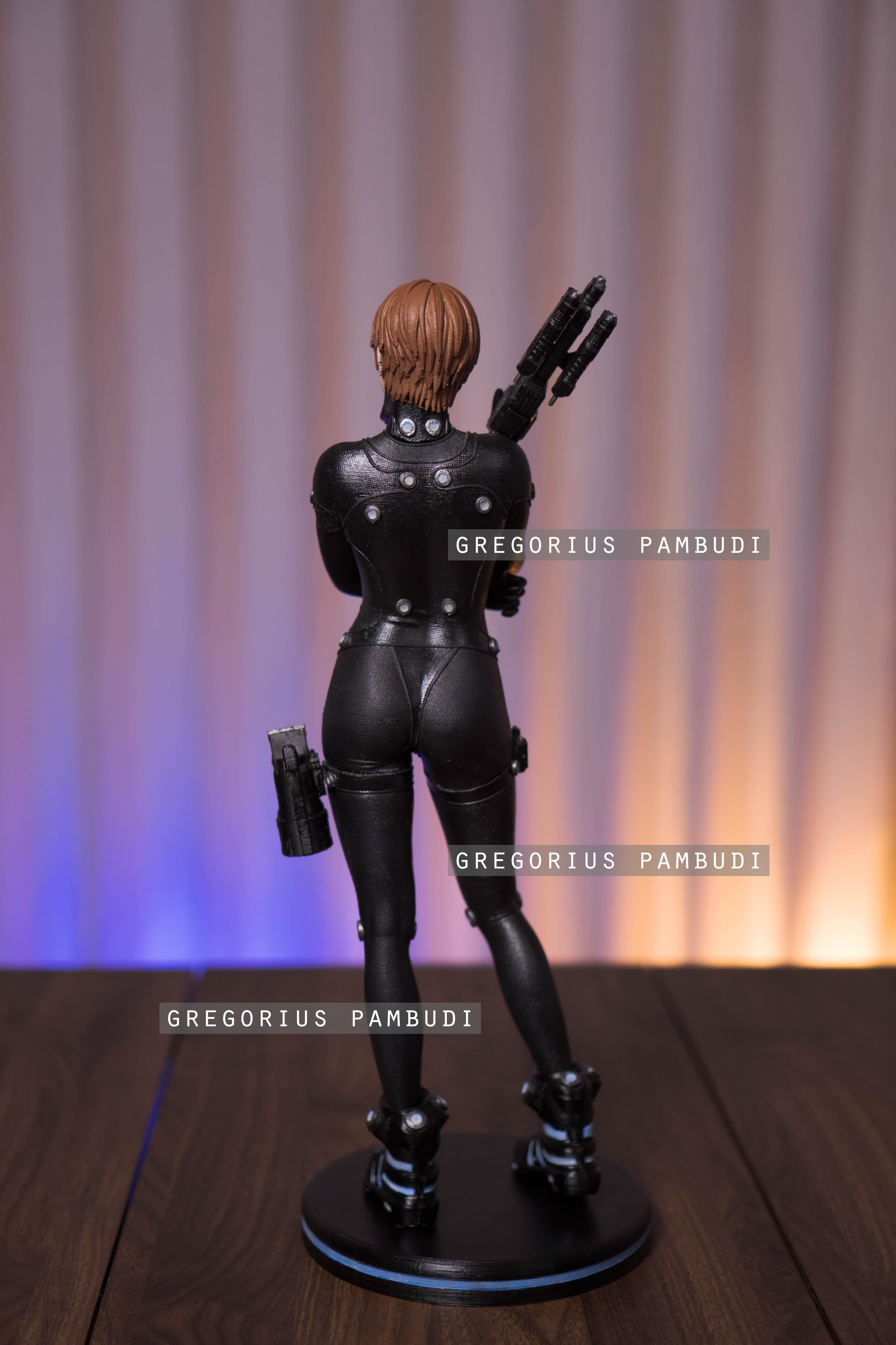 Gantz Kei Kishimoto Fan Art Statue 3d Printable 3D model 3D printable ...