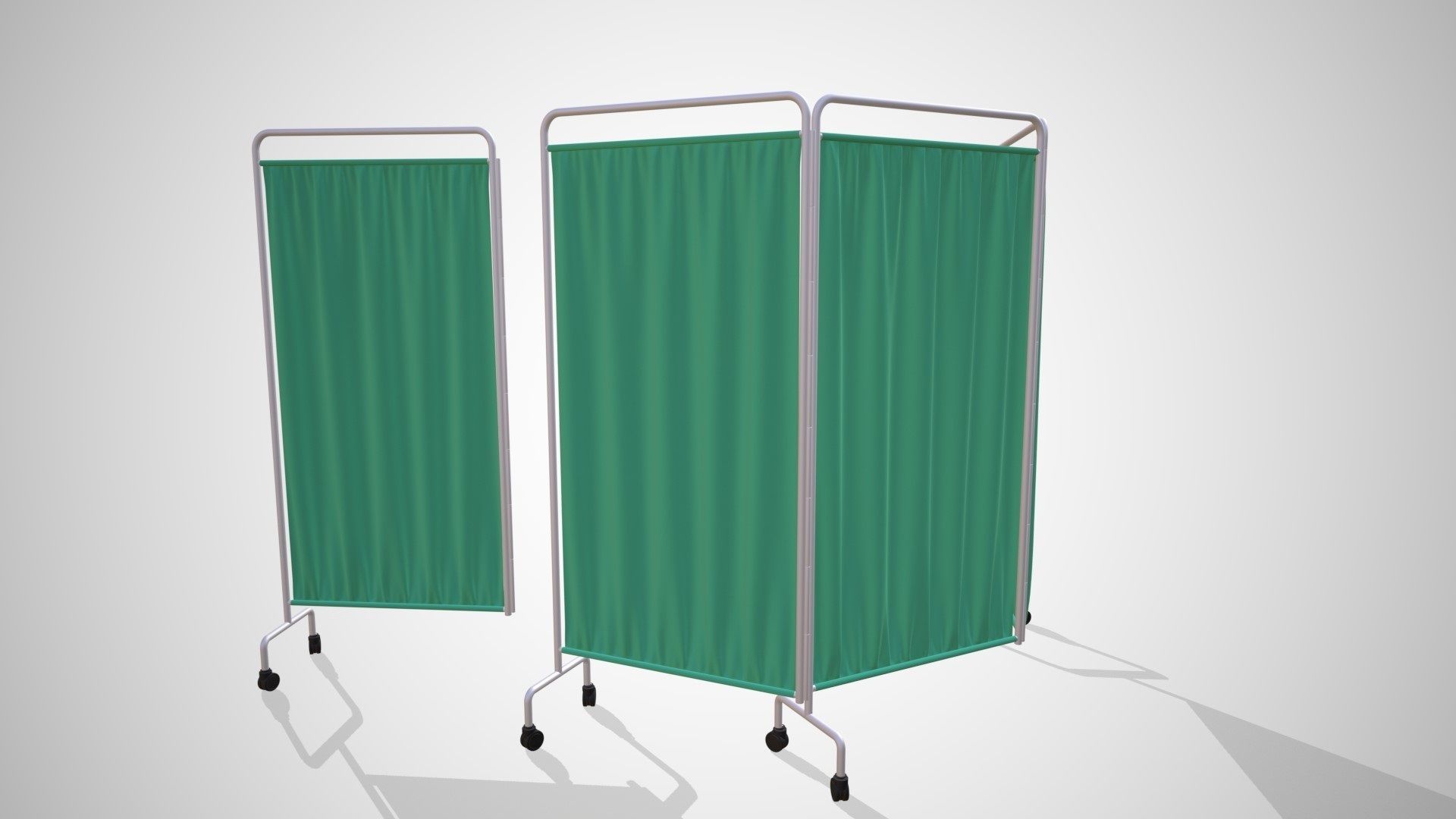 Modular Medical Screen 3d Model 3D model | CGTrader