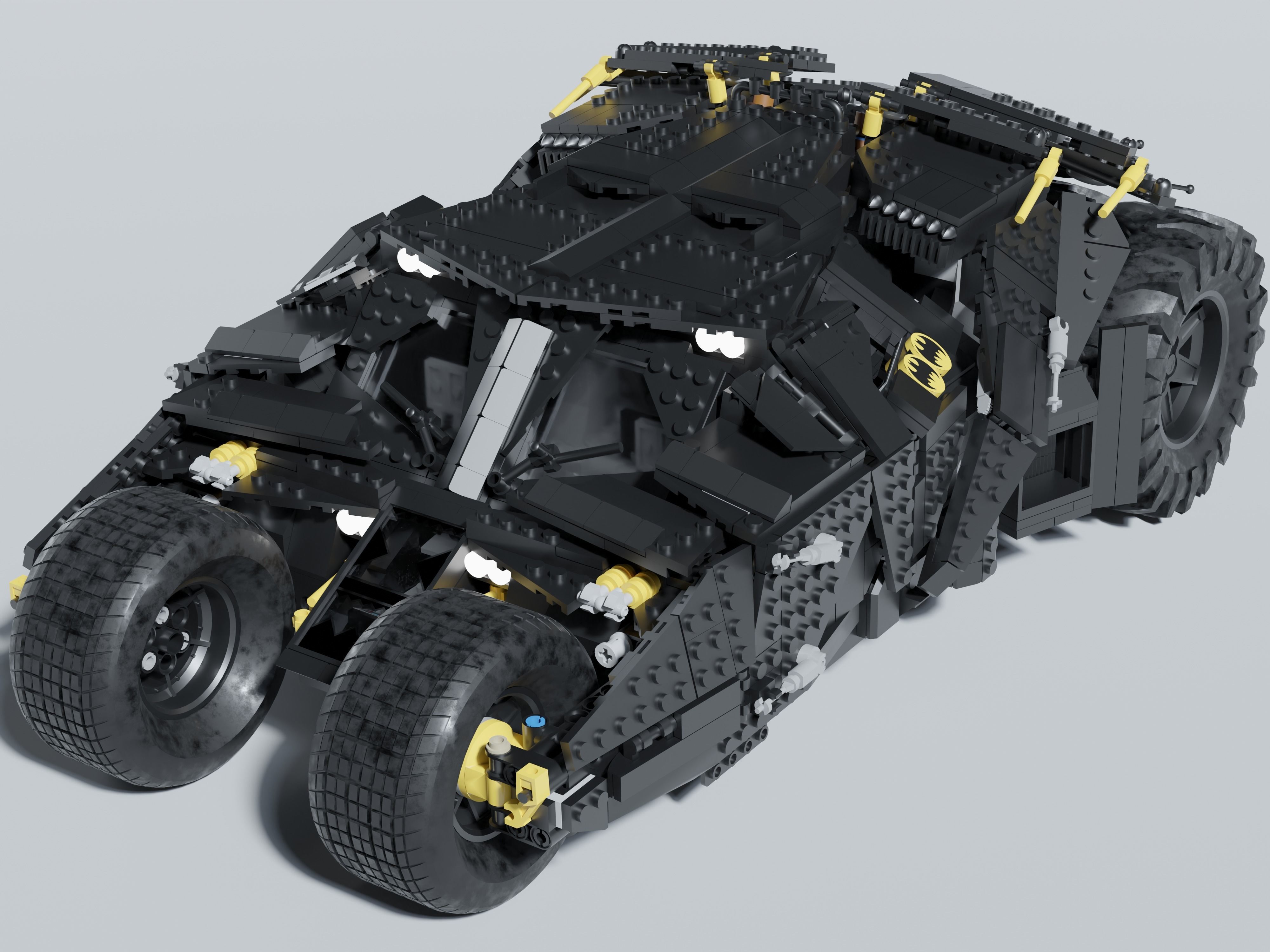 LEGO Batmobile Tumbler 3D model 3D model | CGTrader