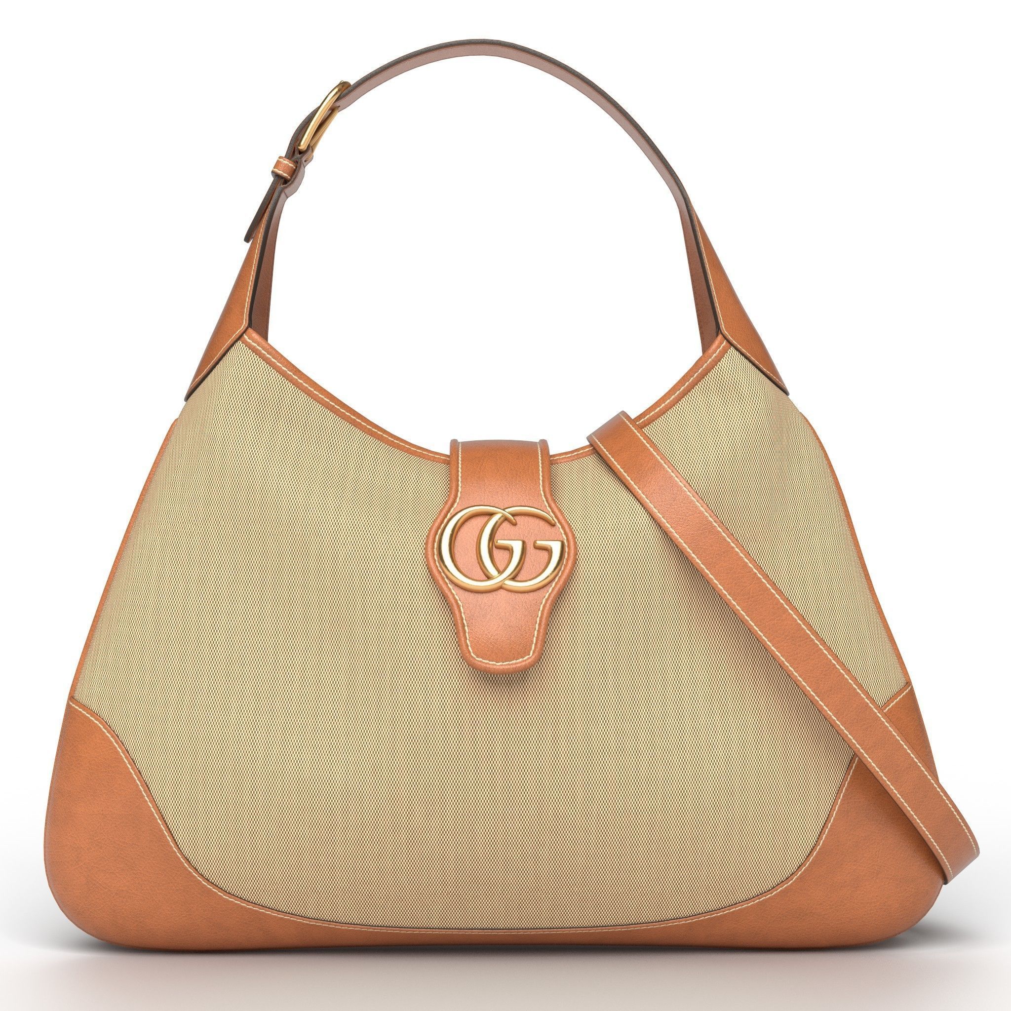 3D model Gucci Large Aphrodite Shoulder Bag AR VR / AR / low-poly ...