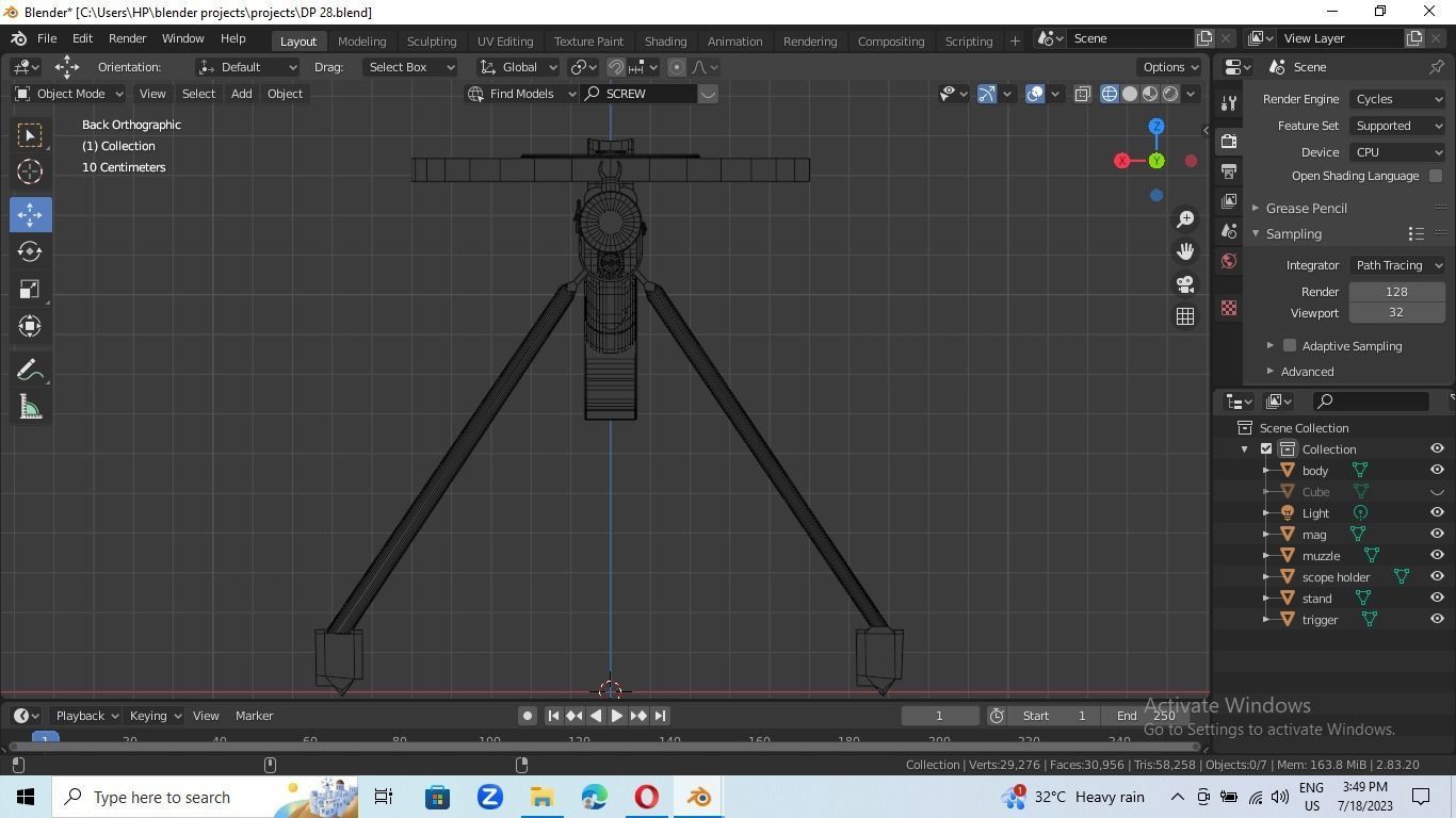3D model DP - 28 machine gun VR / AR / low-poly | CGTrader