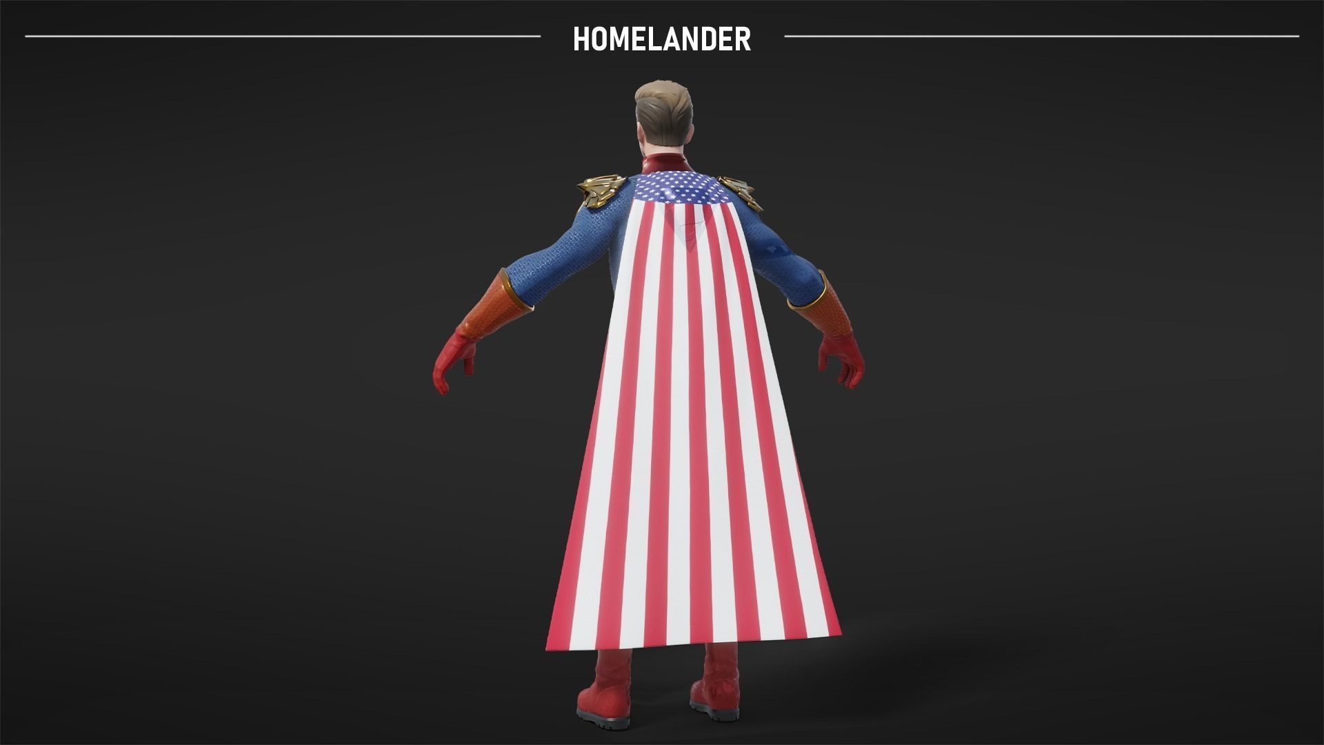 3D model The Homelander VR / AR / low-poly | CGTrader