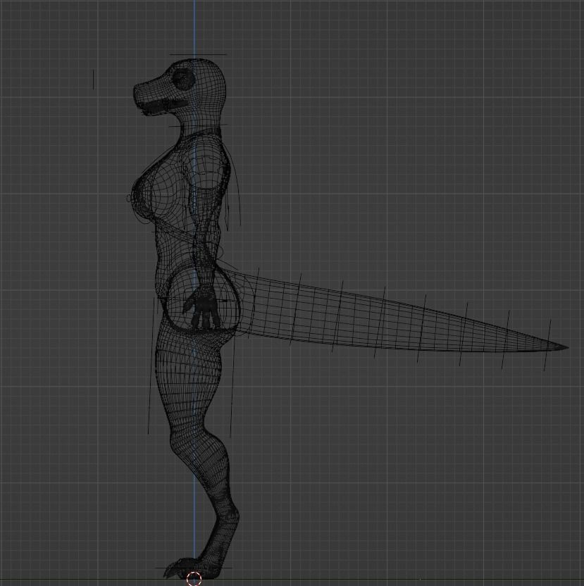 Nsfw Anthro Fang 3d Model Rigged Cgtrader