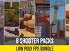 3D model Low Poly FPS Bundle - Shooter Maps and Weapons VR / AR / low ...