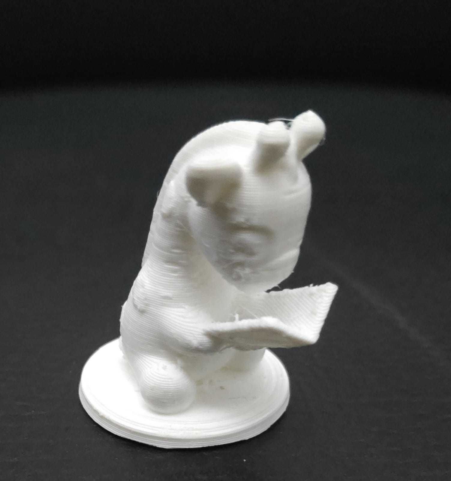 Giraffe Reading 3D model 3D printable | CGTrader