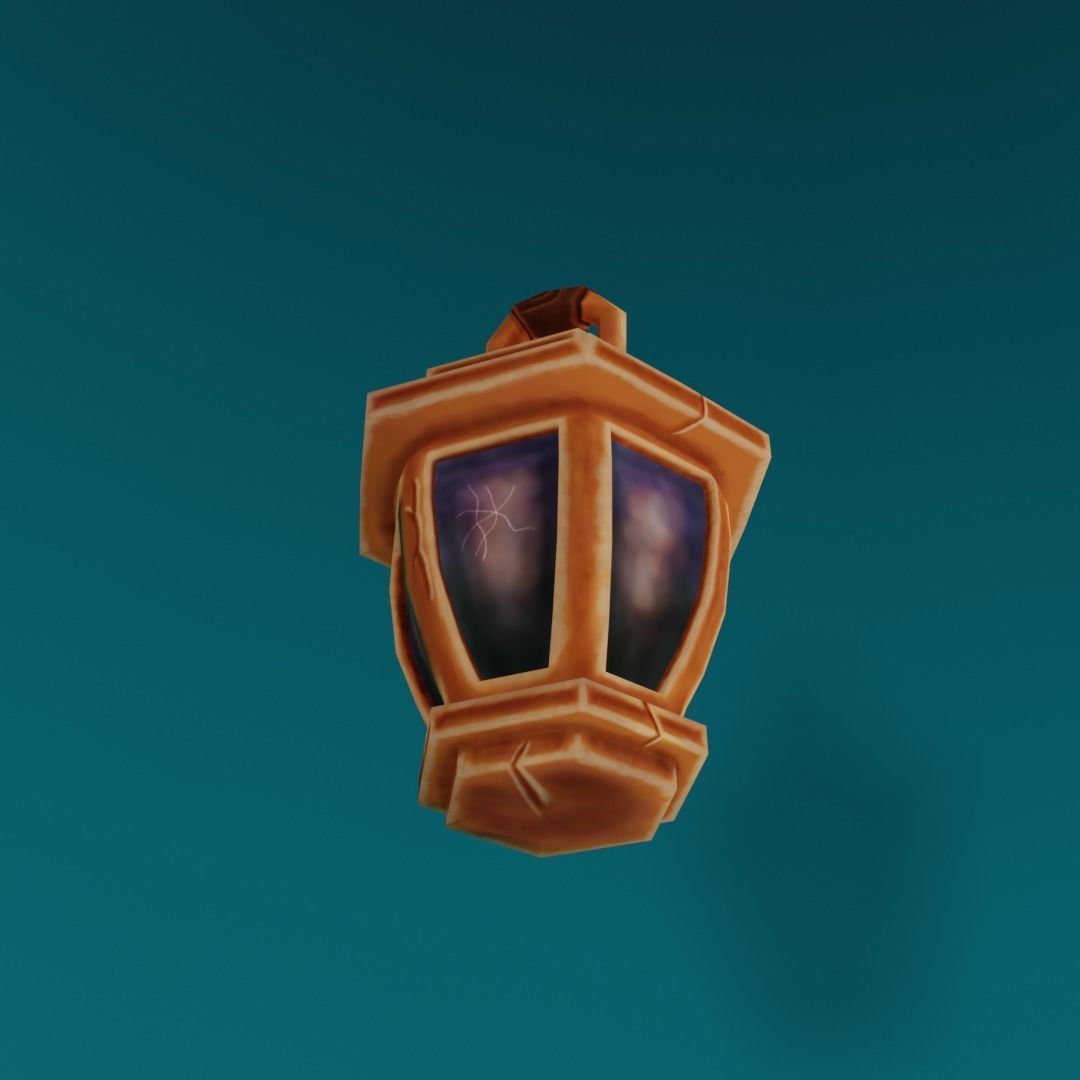 Stylized Lamp free VR / AR / low-poly 3D model | CGTrader