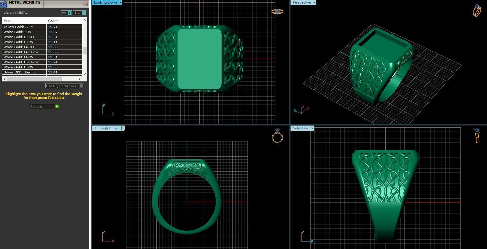 STL 3DM Gents Rings Ready Models Mens Rings 3D print model 3D model 3D ...