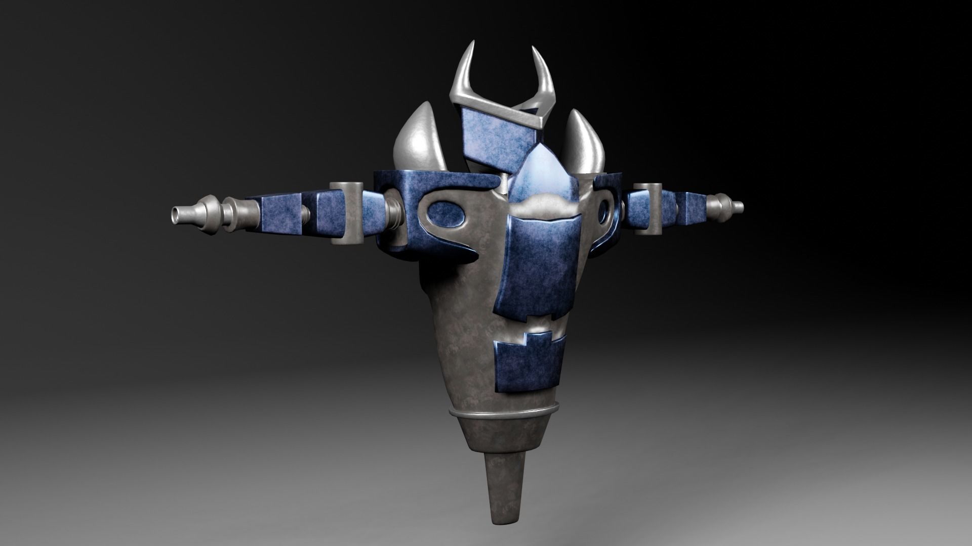 3D model Blaster Bot VR / AR / low-poly | CGTrader