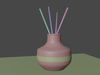 Reed Diffuser - Glass bottle with wooden sticks free 3D model | CGTrader