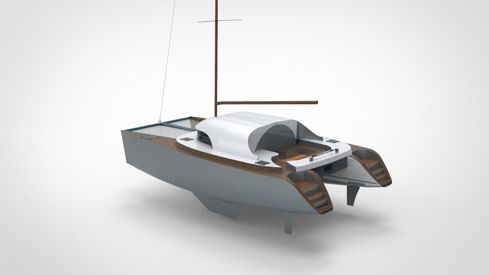 Lagoon Catamaran 3D model | CGTrader