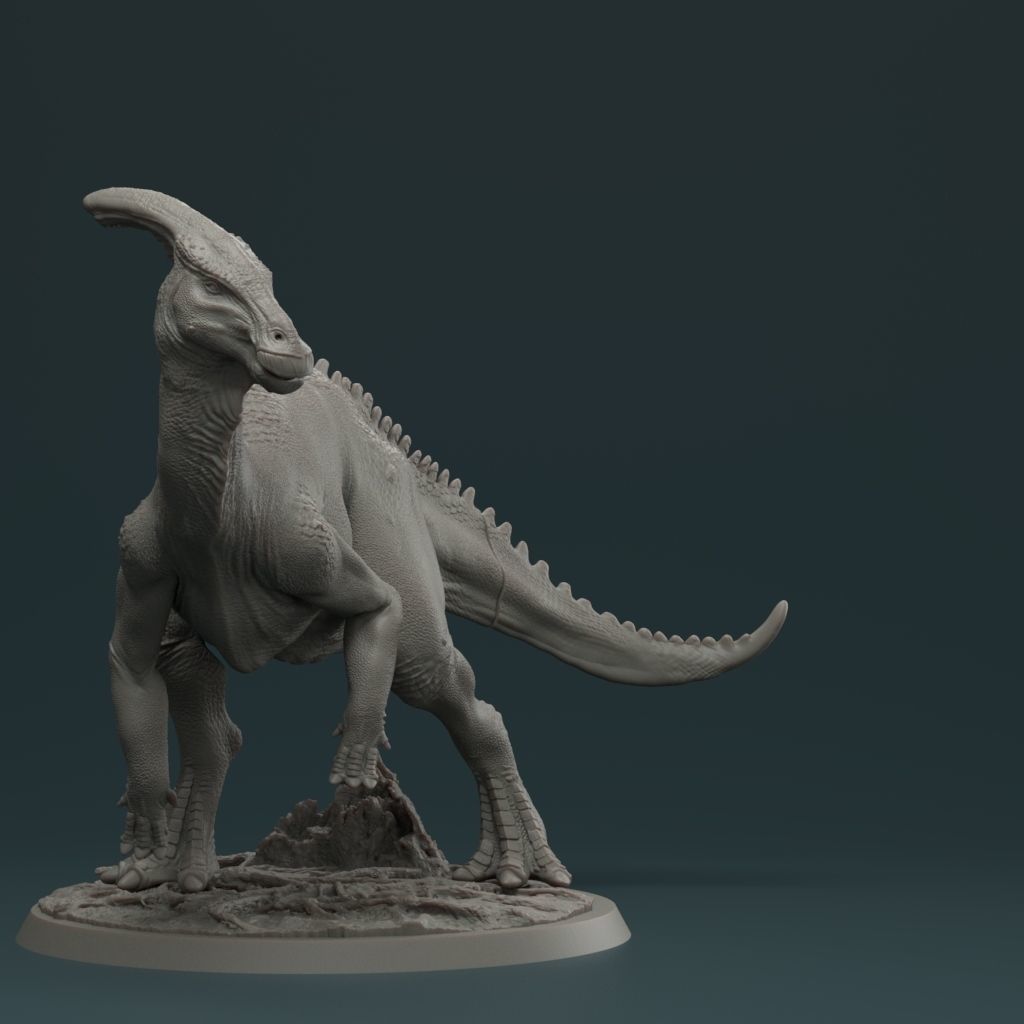 Charonosaurus dinosaur 3D model 3D printable | CGTrader