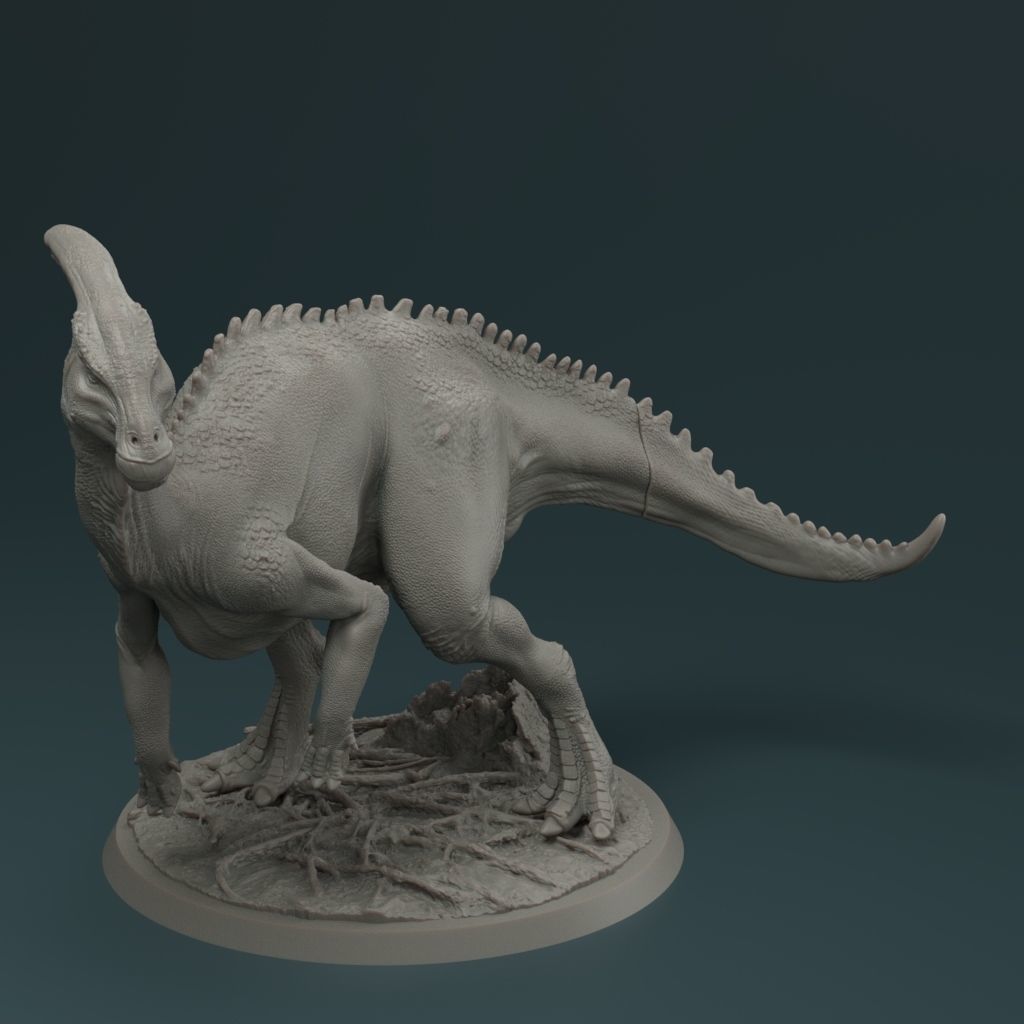 Charonosaurus dinosaur 3D model 3D printable | CGTrader