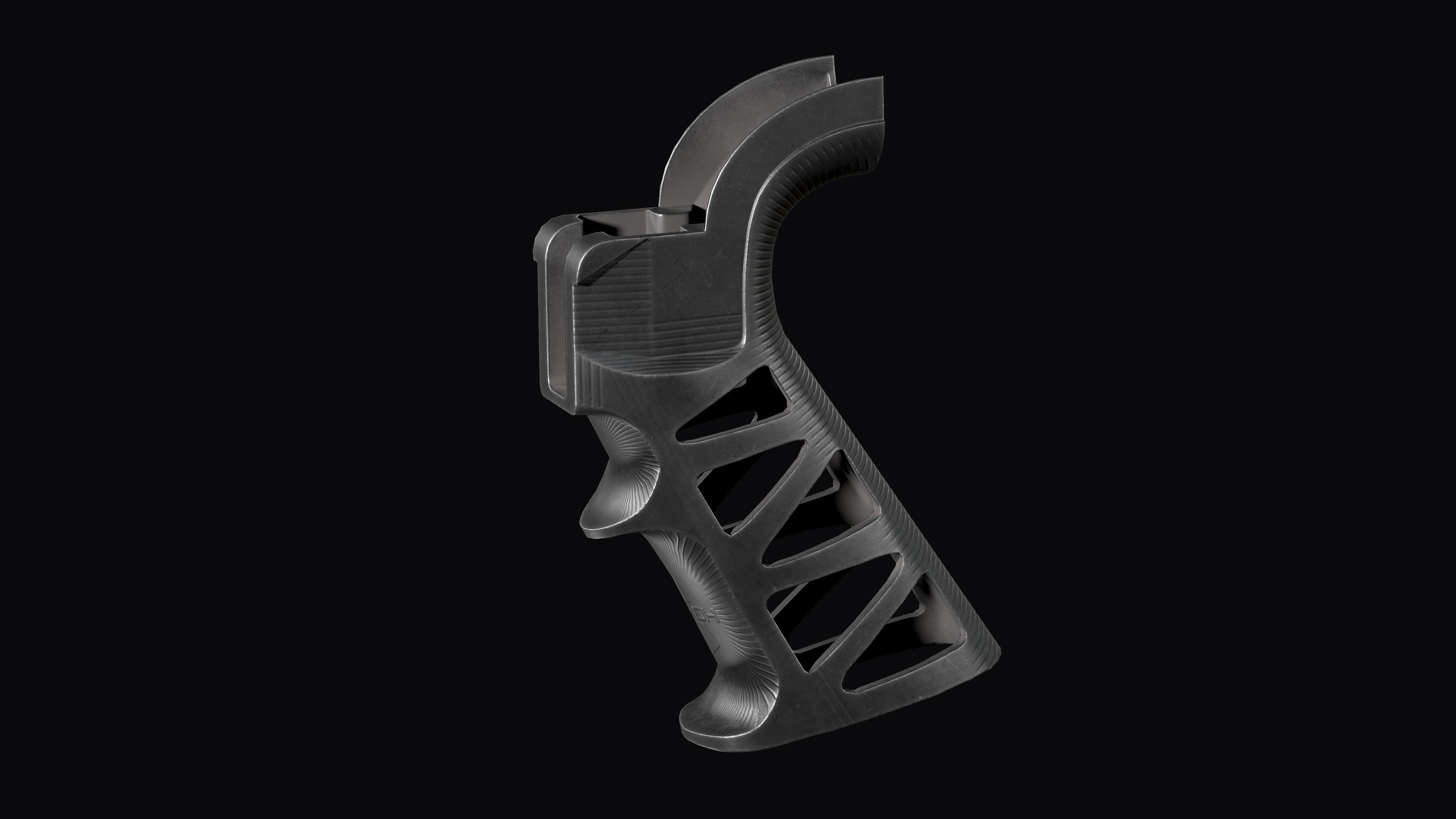 3D model Pistol grip AR 15 Naroh Arms GRAL-S VR / AR / low-poly | CGTrader