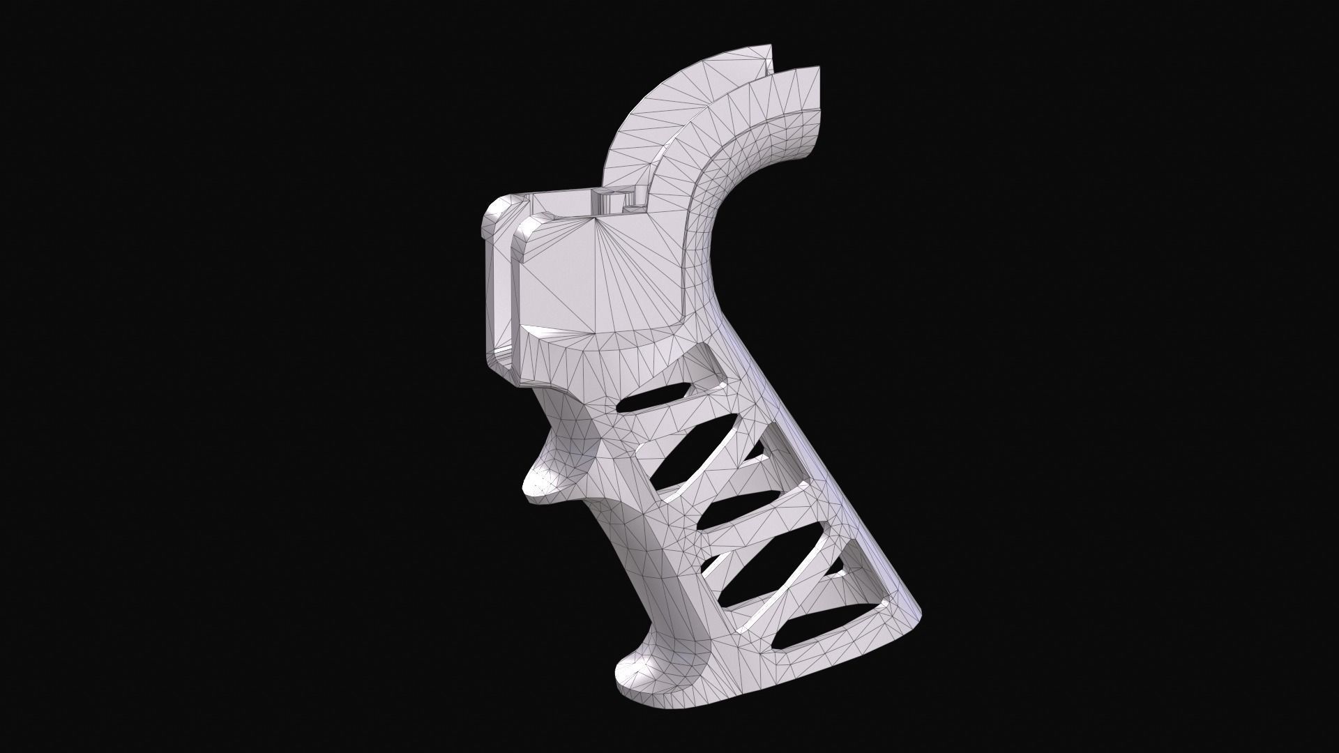 3D model Pistol grip AR 15 Naroh Arms GRAL-S VR / AR / low-poly | CGTrader