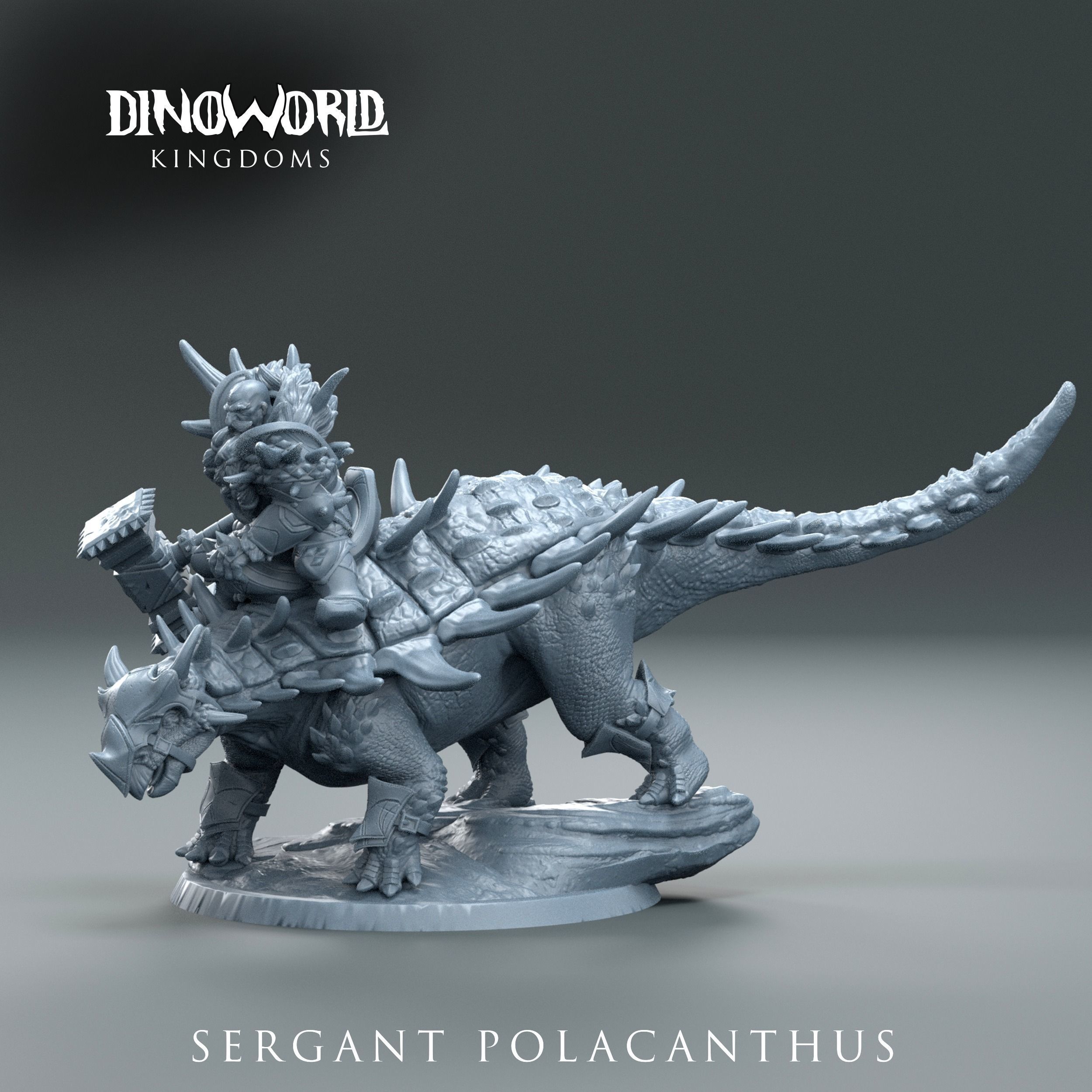 sergan polacanthus dino 3D model 3D printable | CGTrader