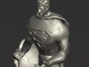 Buff Floating Superman 3D model 3D printable | CGTrader
