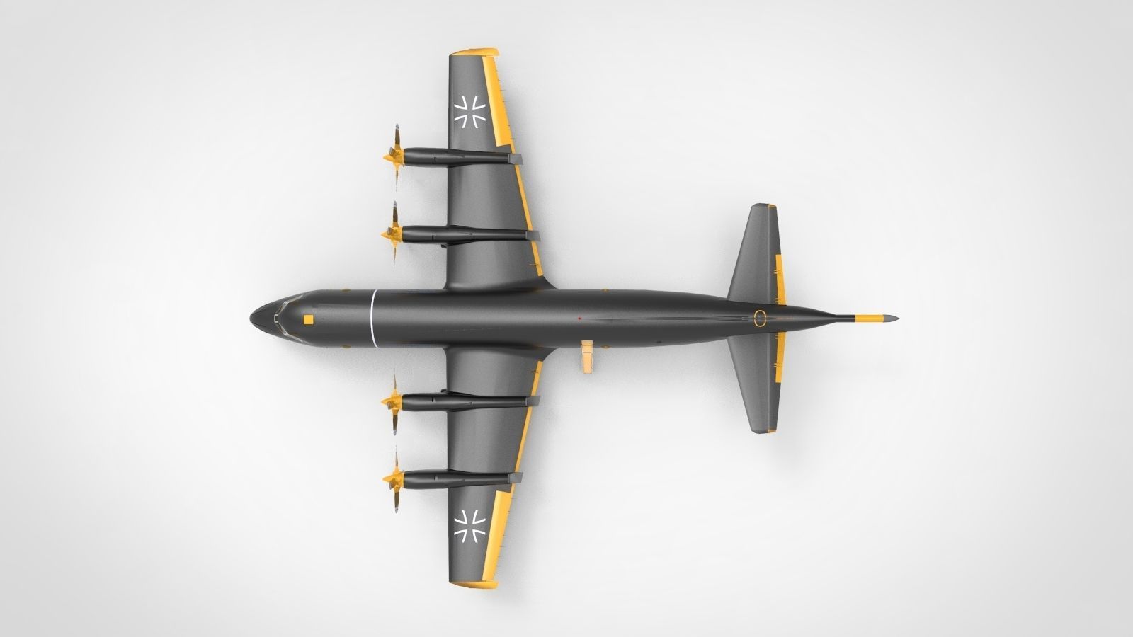 Lockheed P-3 Orion 3D model | CGTrader