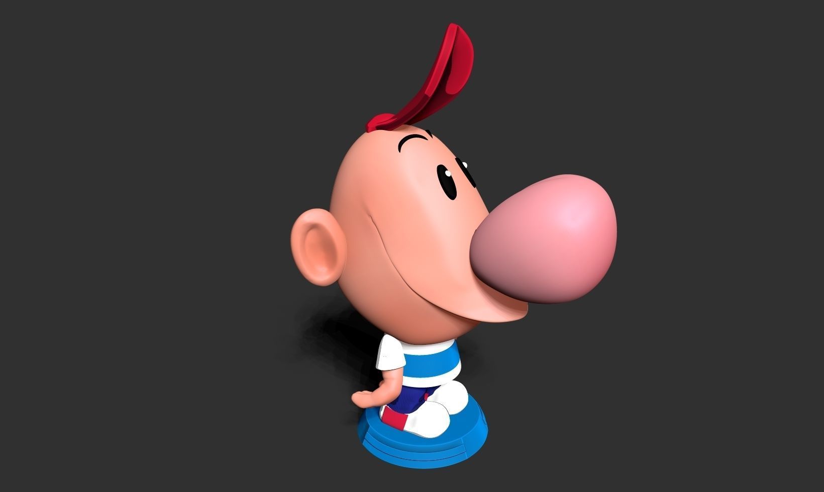 Billy - Cartoon Network Fanart 3D model 3D printable | CGTrader
