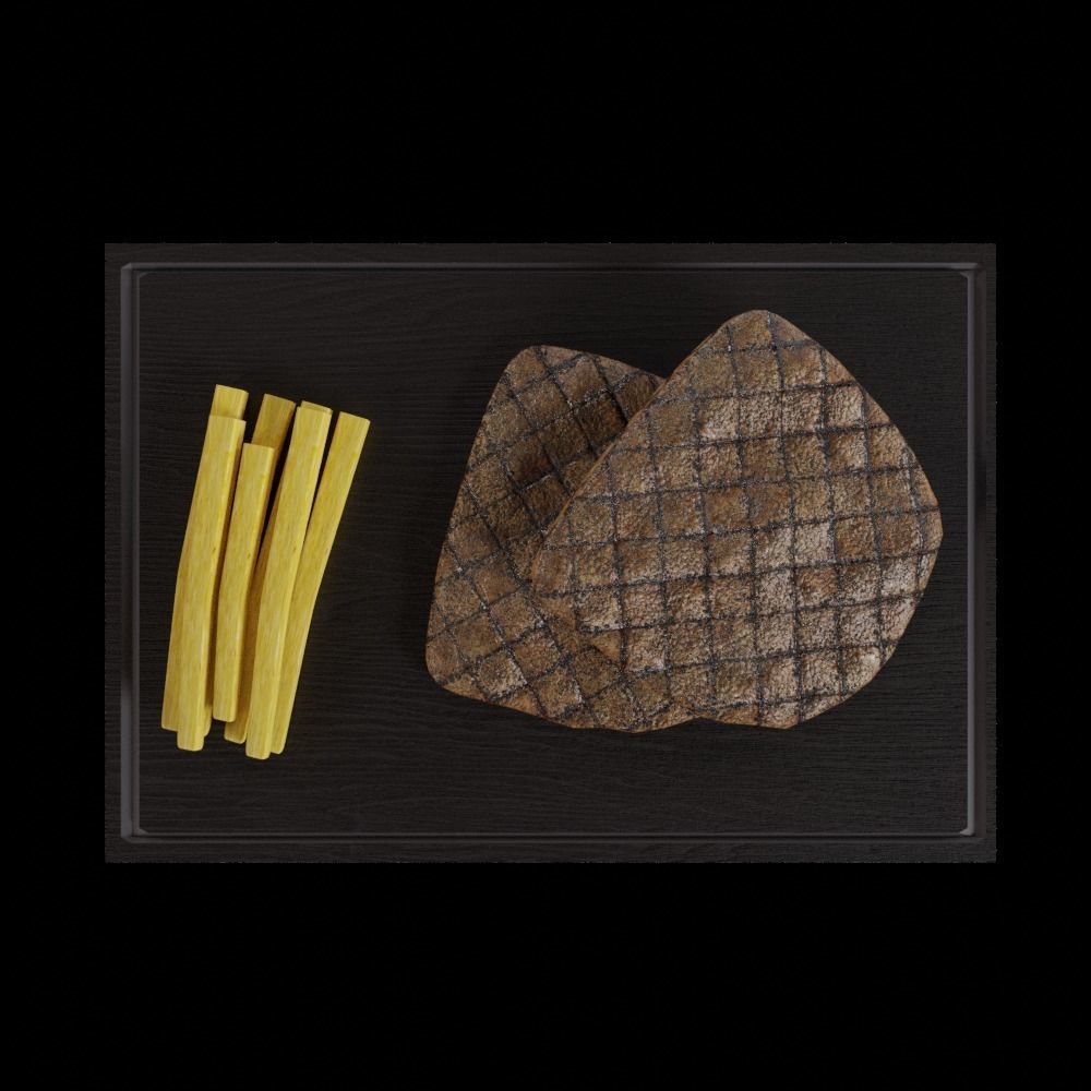 Grilled Steak free 3D model | CGTrader