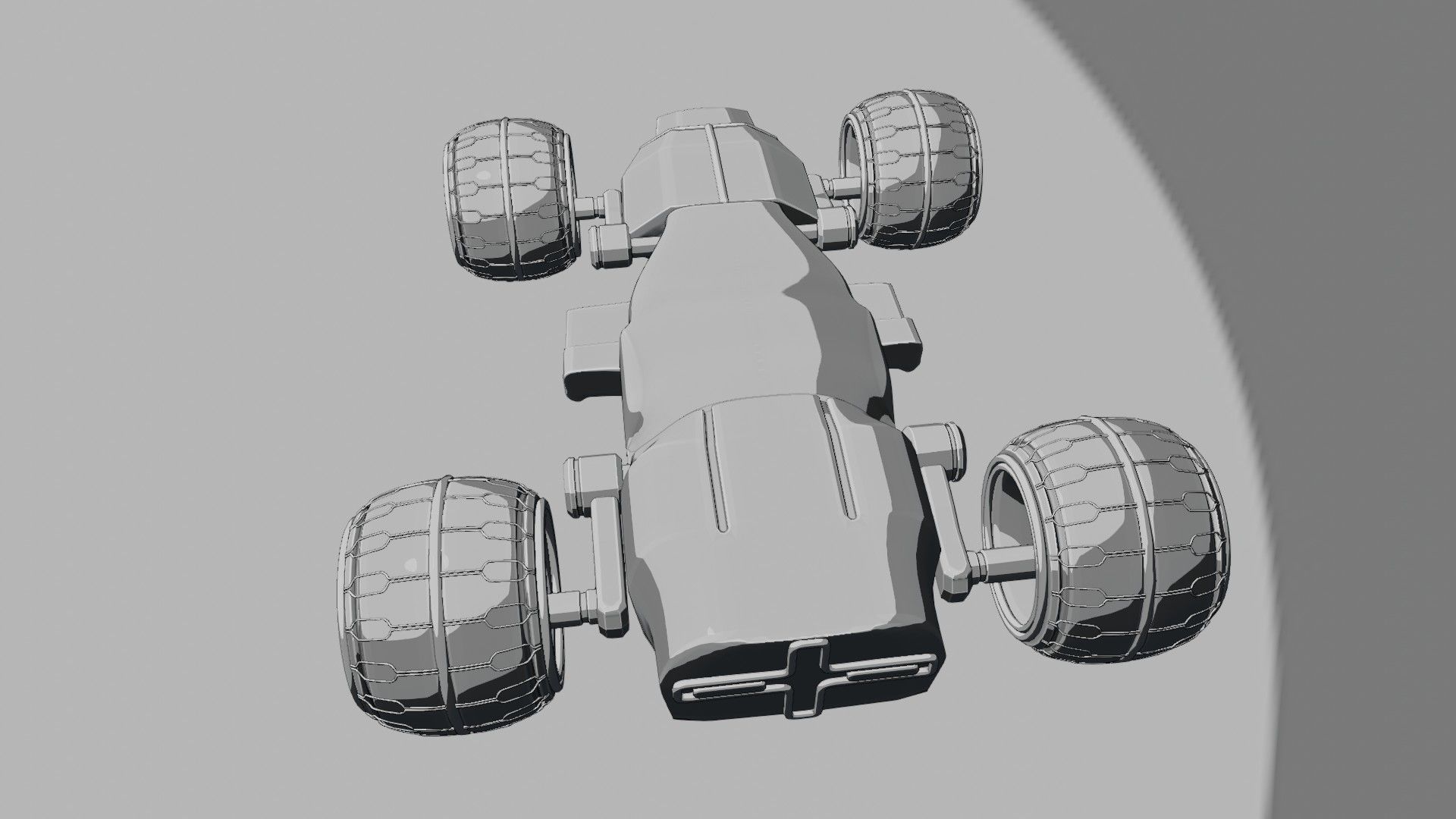 Sci-Fi car of Tron legacy light runner 3D model | CGTrader