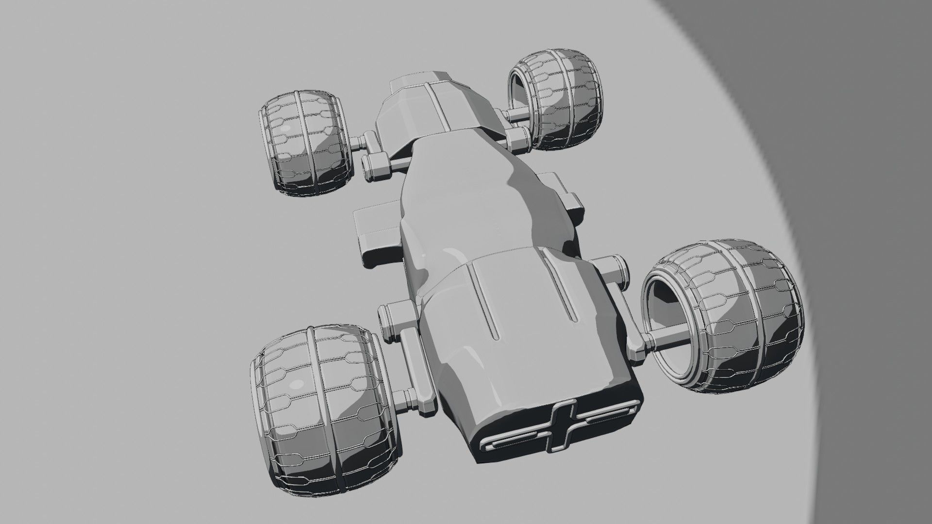 Sci-Fi car of Tron legacy light runner 3D model | CGTrader