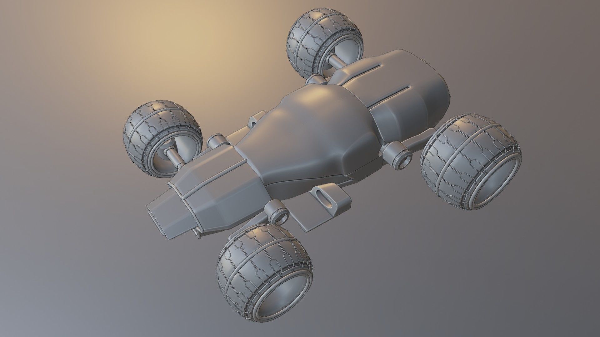 Sci-Fi car of Tron legacy light runner 3D model | CGTrader