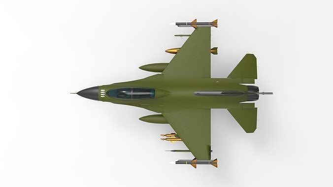 F16 Viper 3D model | CGTrader
