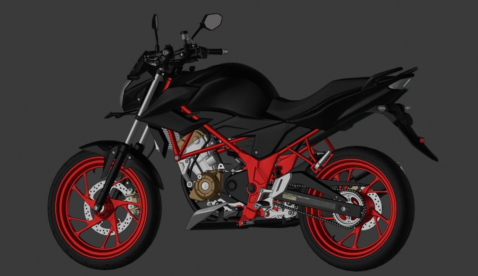 CBR150R 3D Modelling 3D model | CGTrader