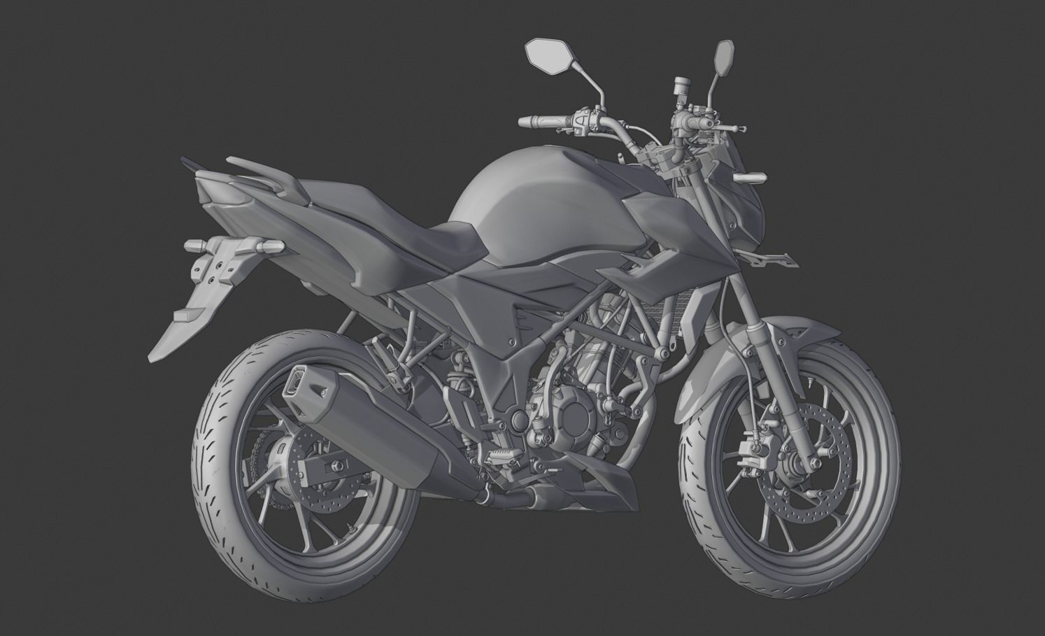 CBR150R 3D Modelling 3D model | CGTrader
