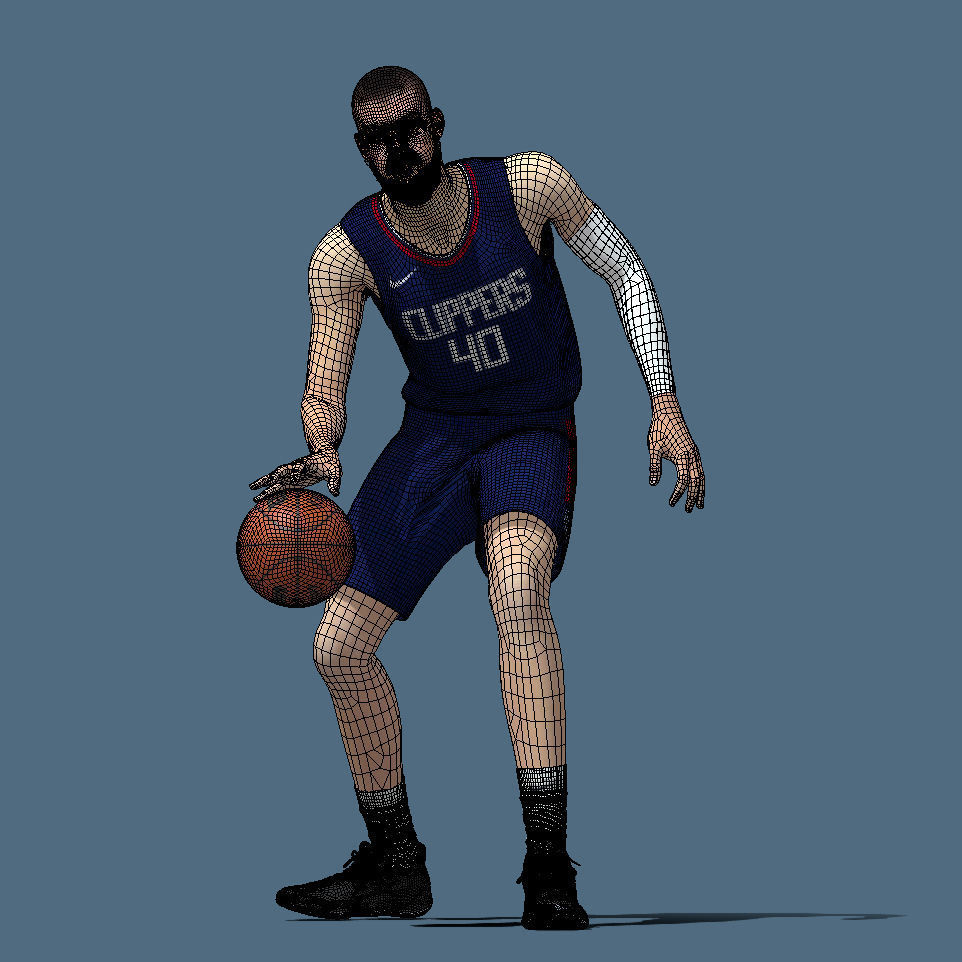 3D Rigged Ivica Zubac Clippers NBA 3D model animated rigged | CGTrader