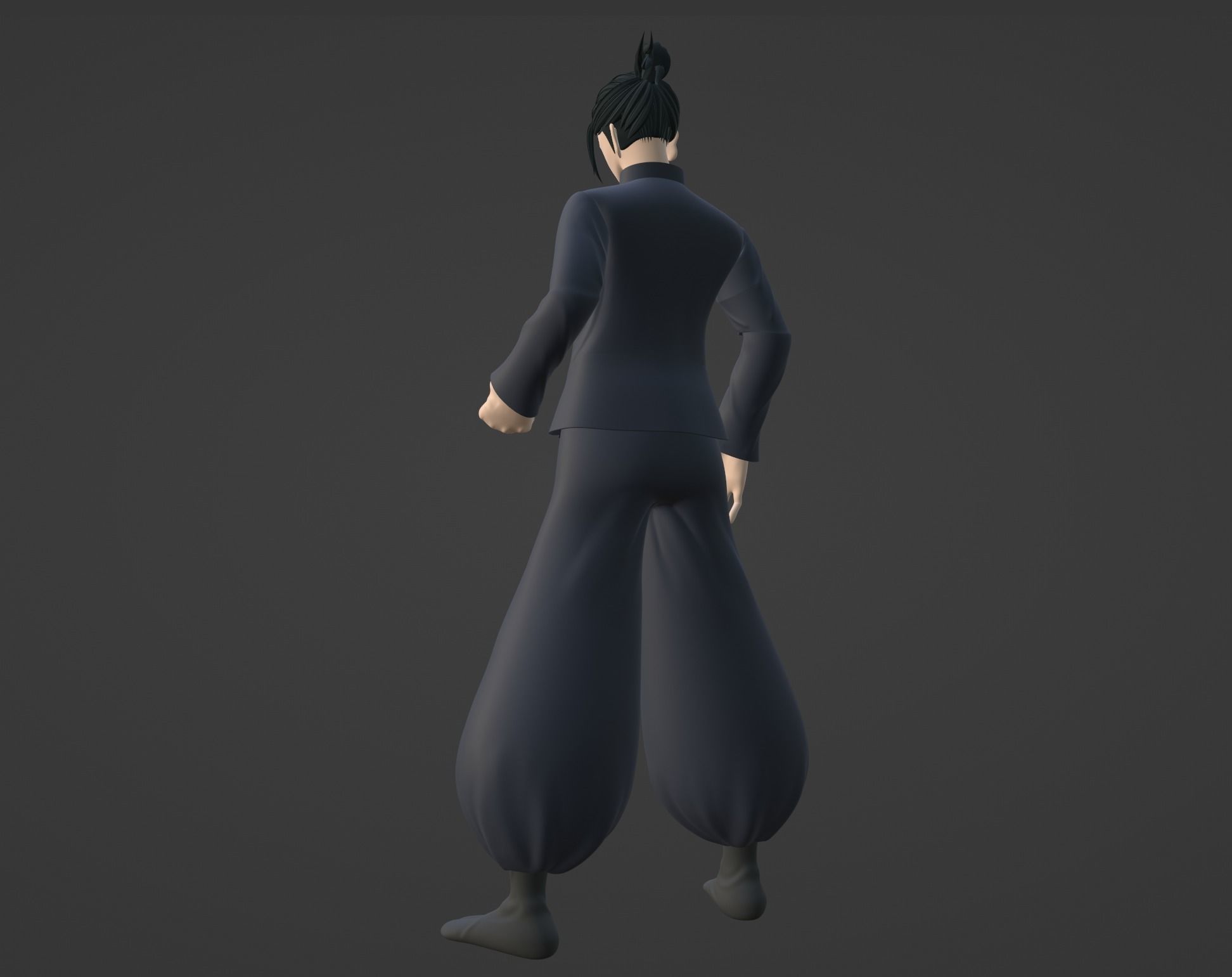 Geto Suguru - Jujutsu Kaisen 3D model rigged | CGTrader