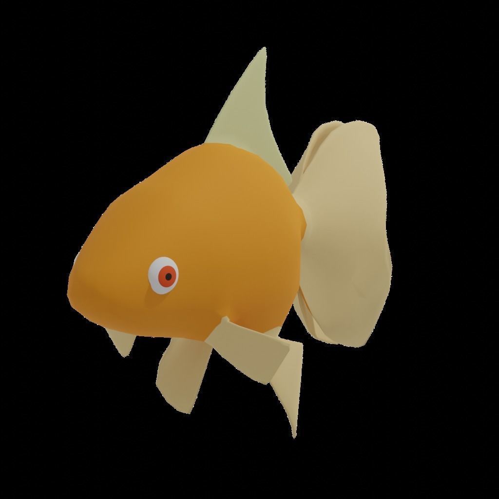 3D model 23 Low Poly Fish pack with icons VR / AR / low-poly | CGTrader