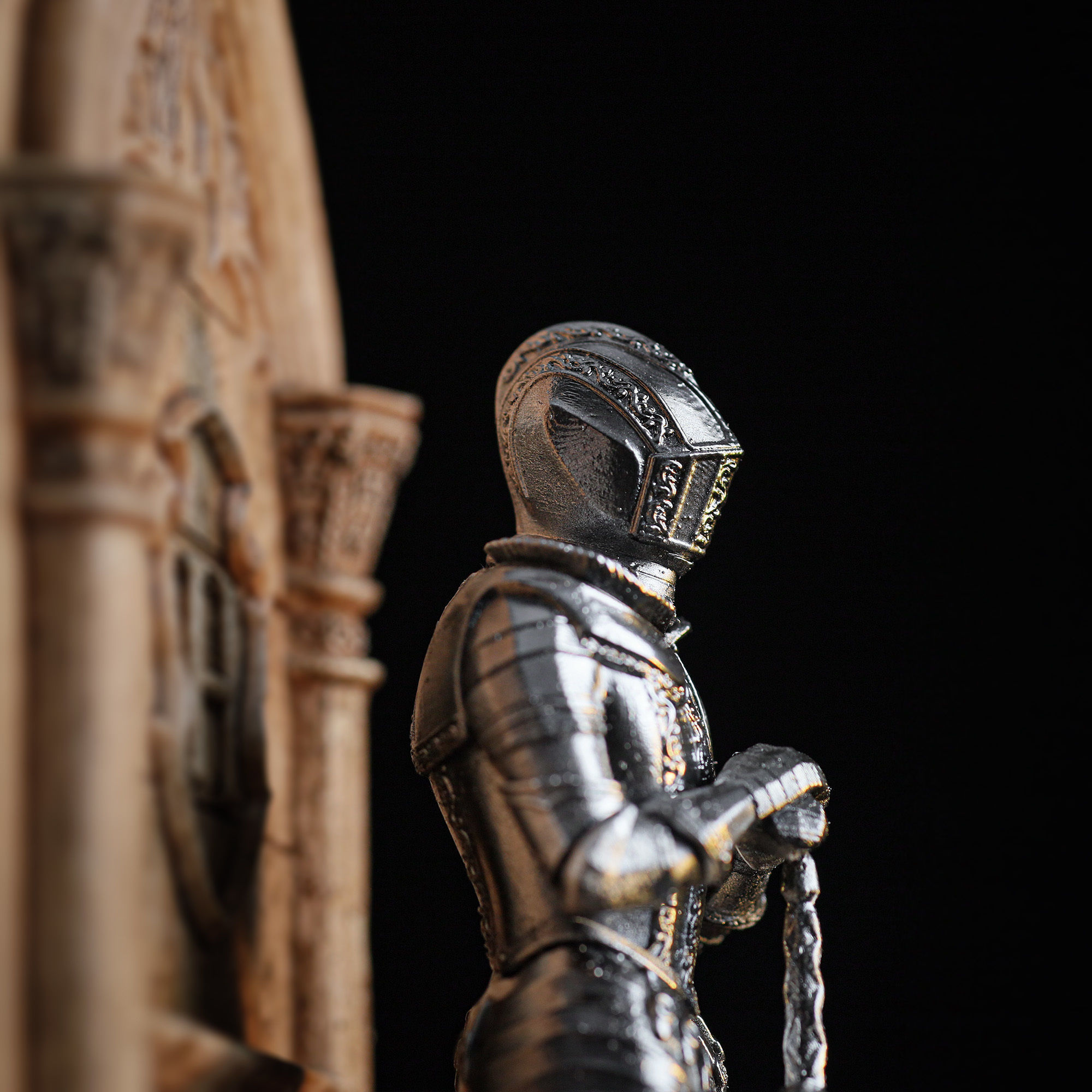The Knight Harry Potter Hogwarts Legacy Gothic Suit Of Armor 3d Model 3d Printable Cgtrader