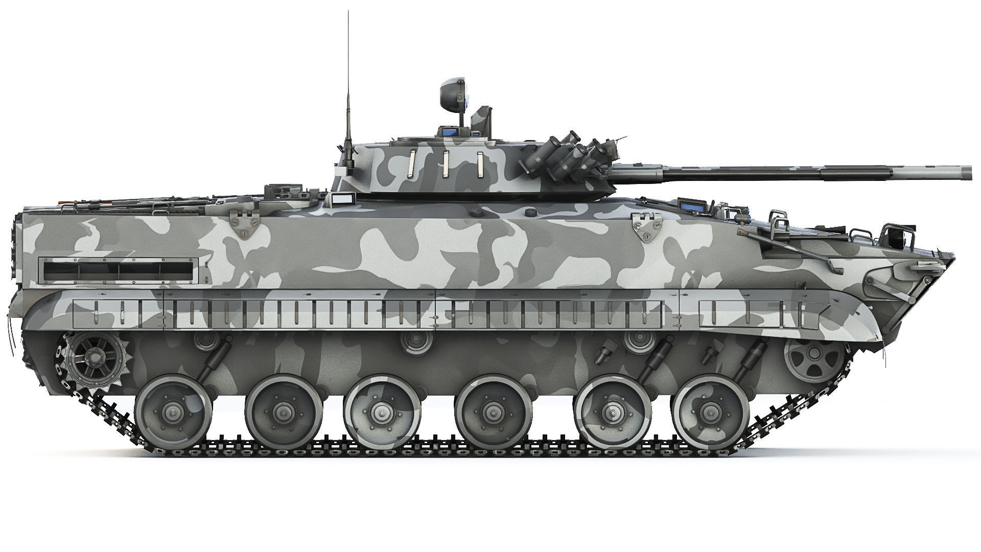 BMP 3 1987 3D model | CGTrader