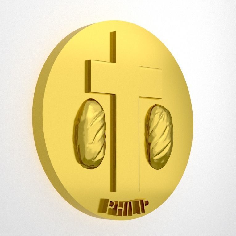 Symbols of the Apostles - PHILIP 3D model | CGTrader