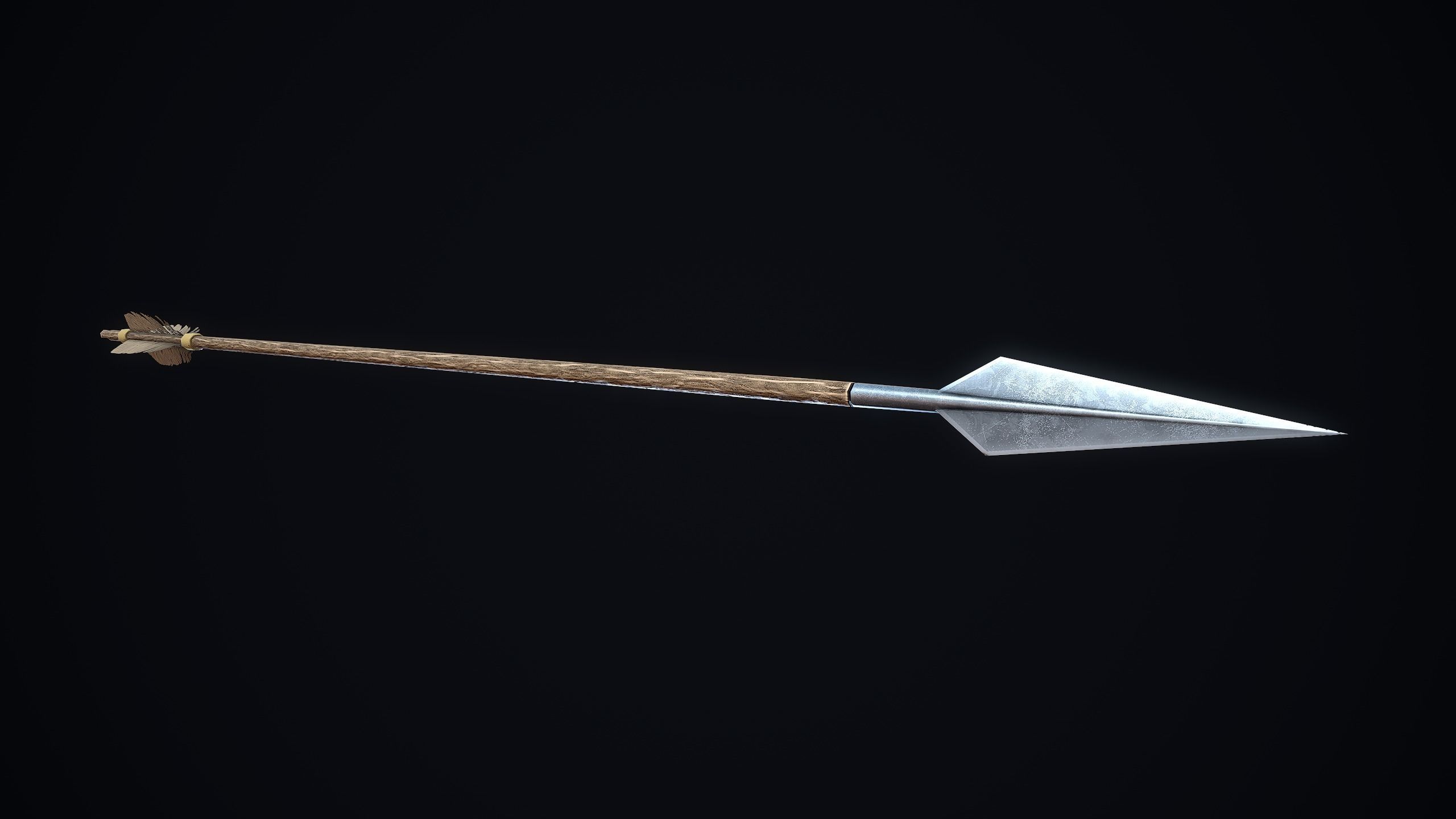 3D model Medieval Short Bow VR / AR / low-poly | CGTrader