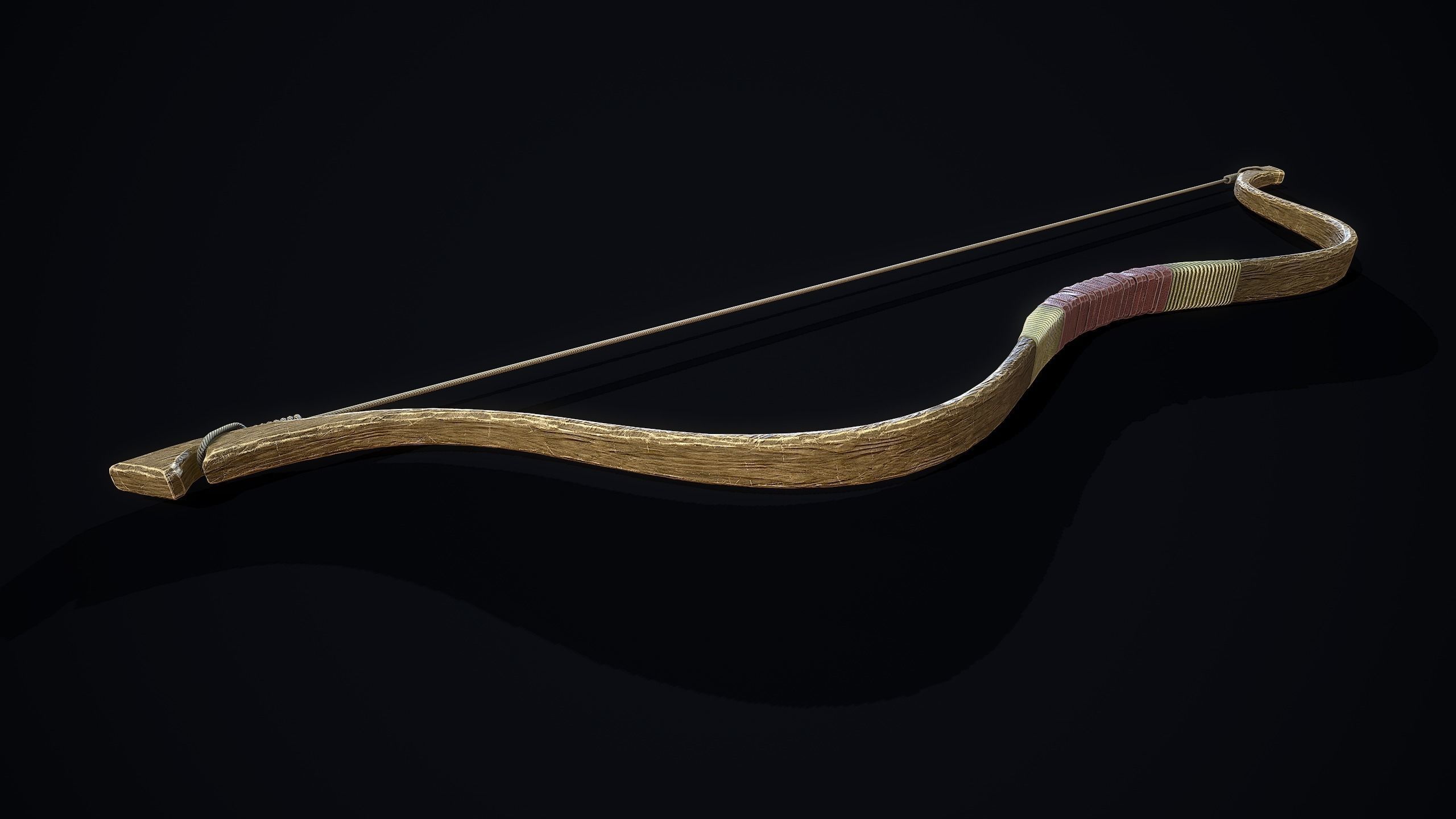 3D model Medieval Short Bow VR / AR / low-poly | CGTrader