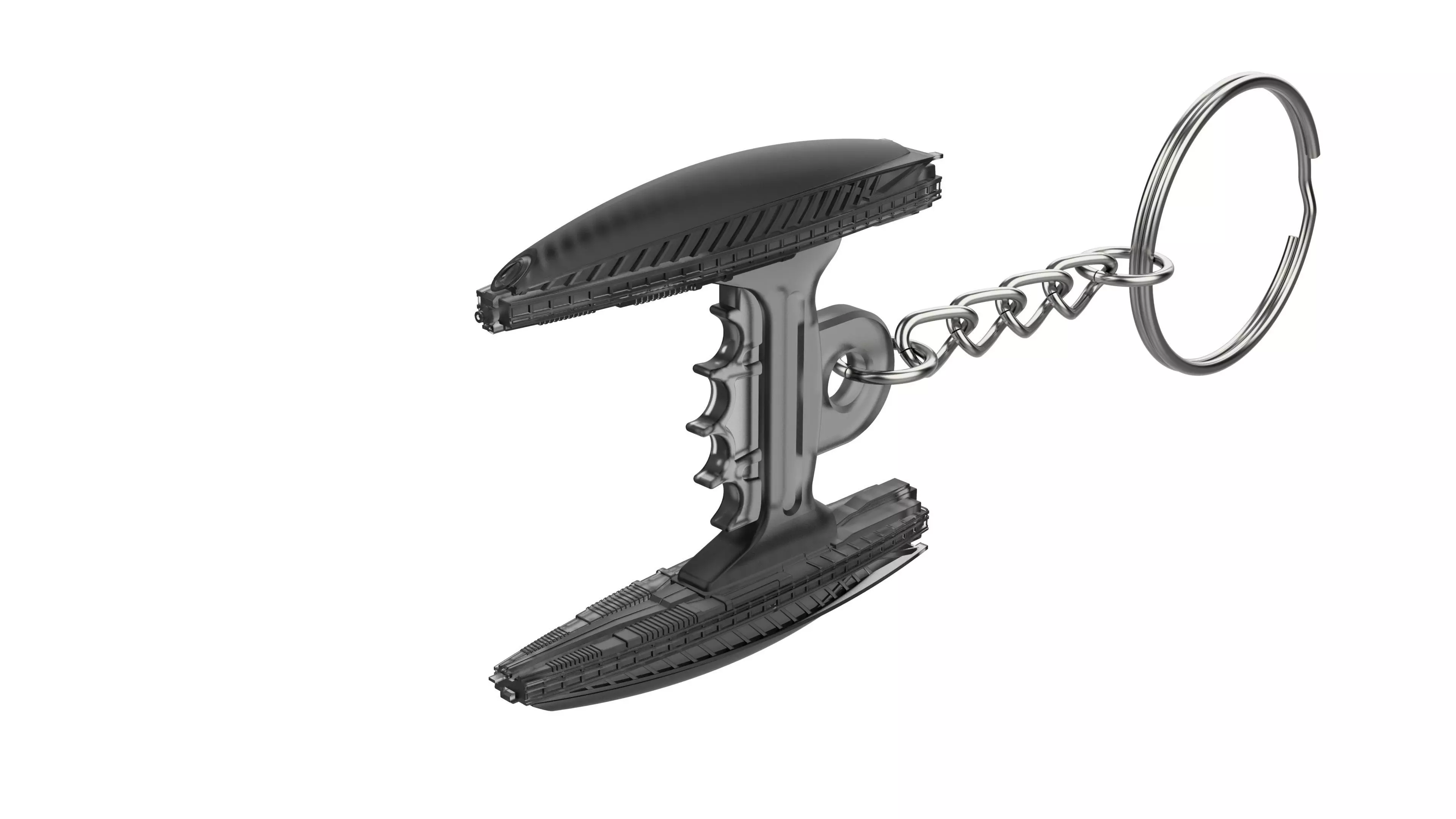 Keychain - Romulan Disruptor - Star Trek - Printable - STL 3D model 3D ...