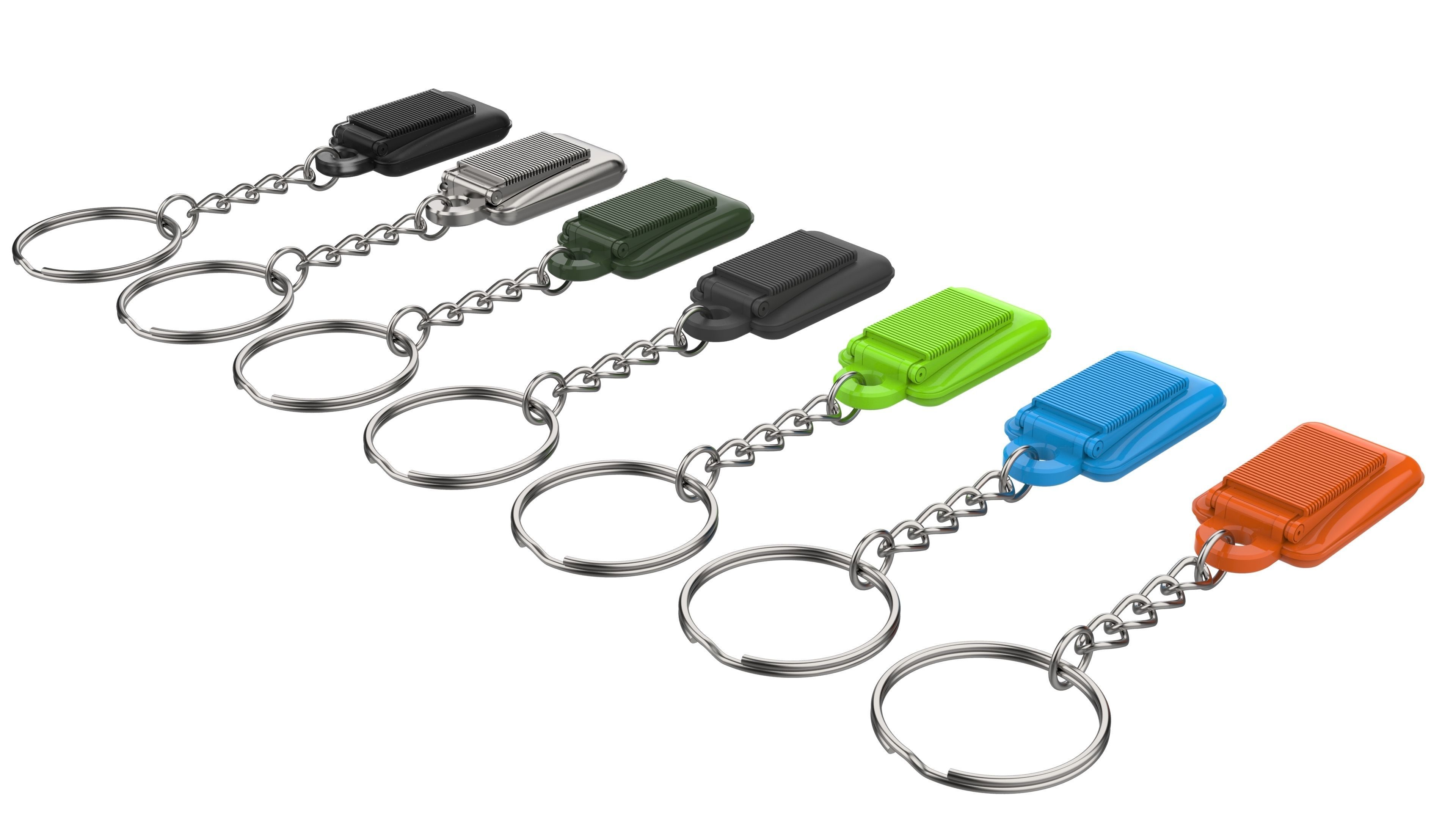 Keychain - Communicator - Star Trek III - Printable - STL 3D model 3D ...