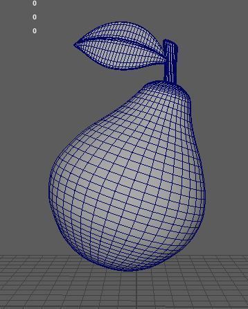 3D model pear model VR / AR / low-poly | CGTrader
