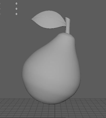 3D model pear model VR / AR / low-poly | CGTrader