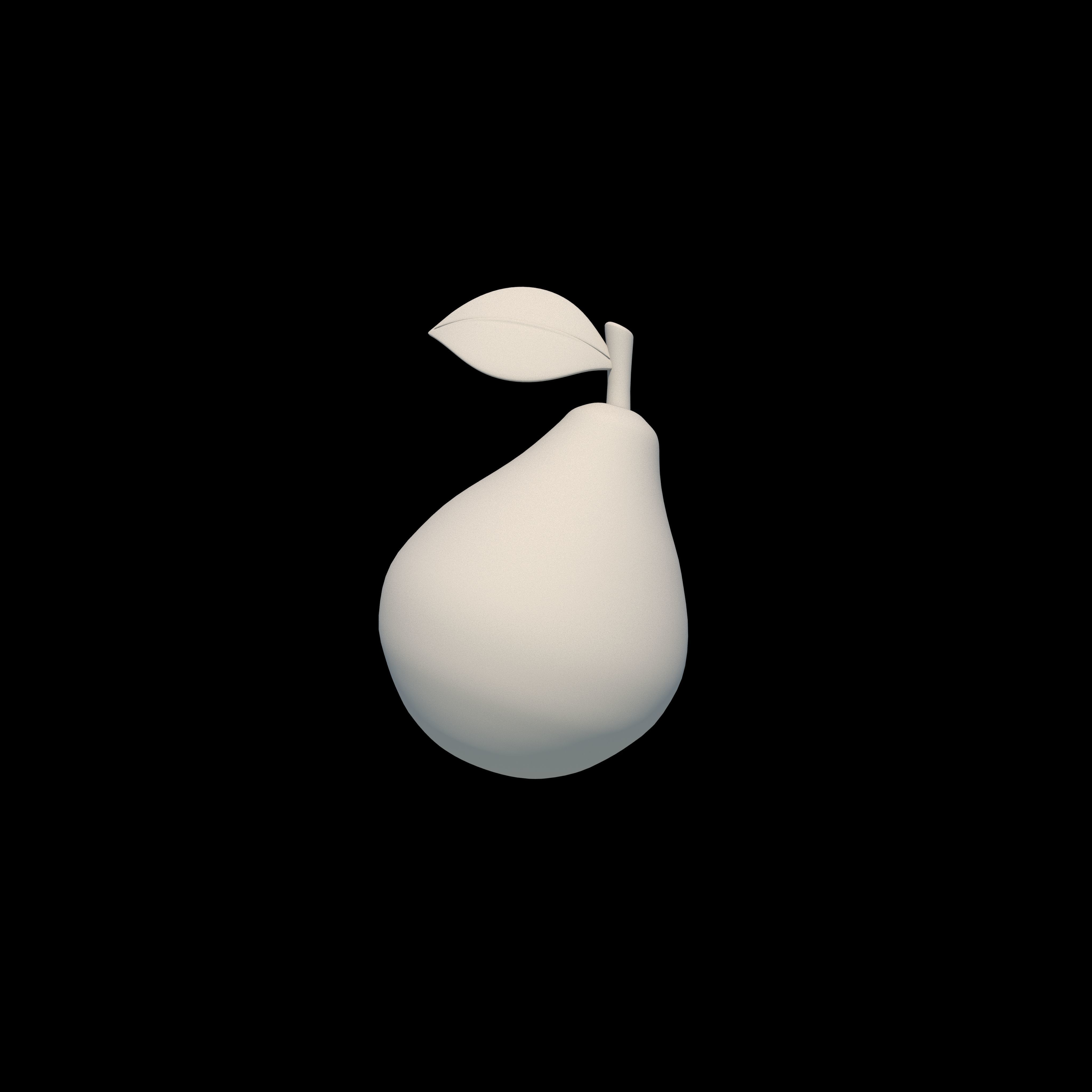 3D model pear model VR / AR / low-poly | CGTrader